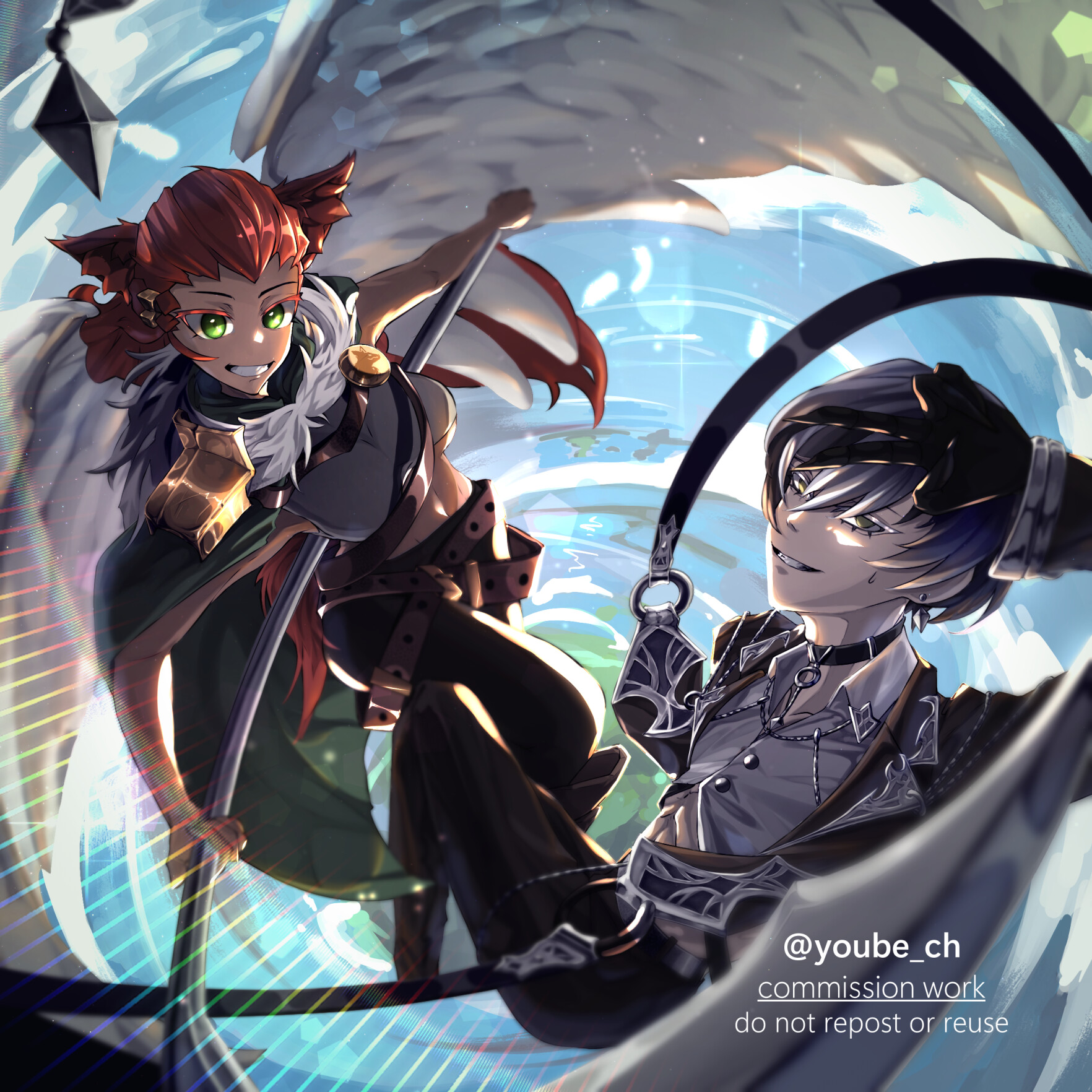ArtStation - animequeen commission