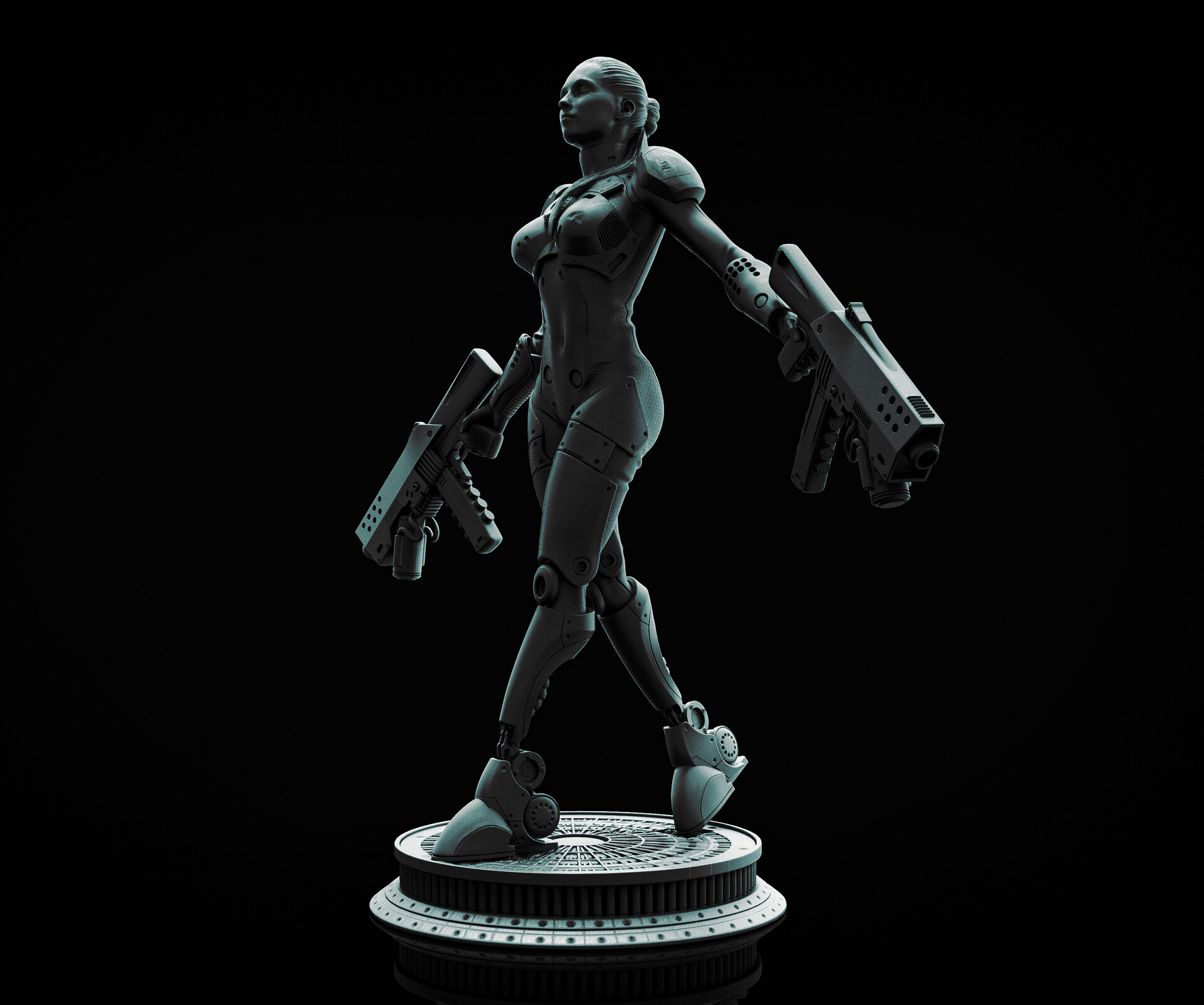 ArtStation - Gunner Girl