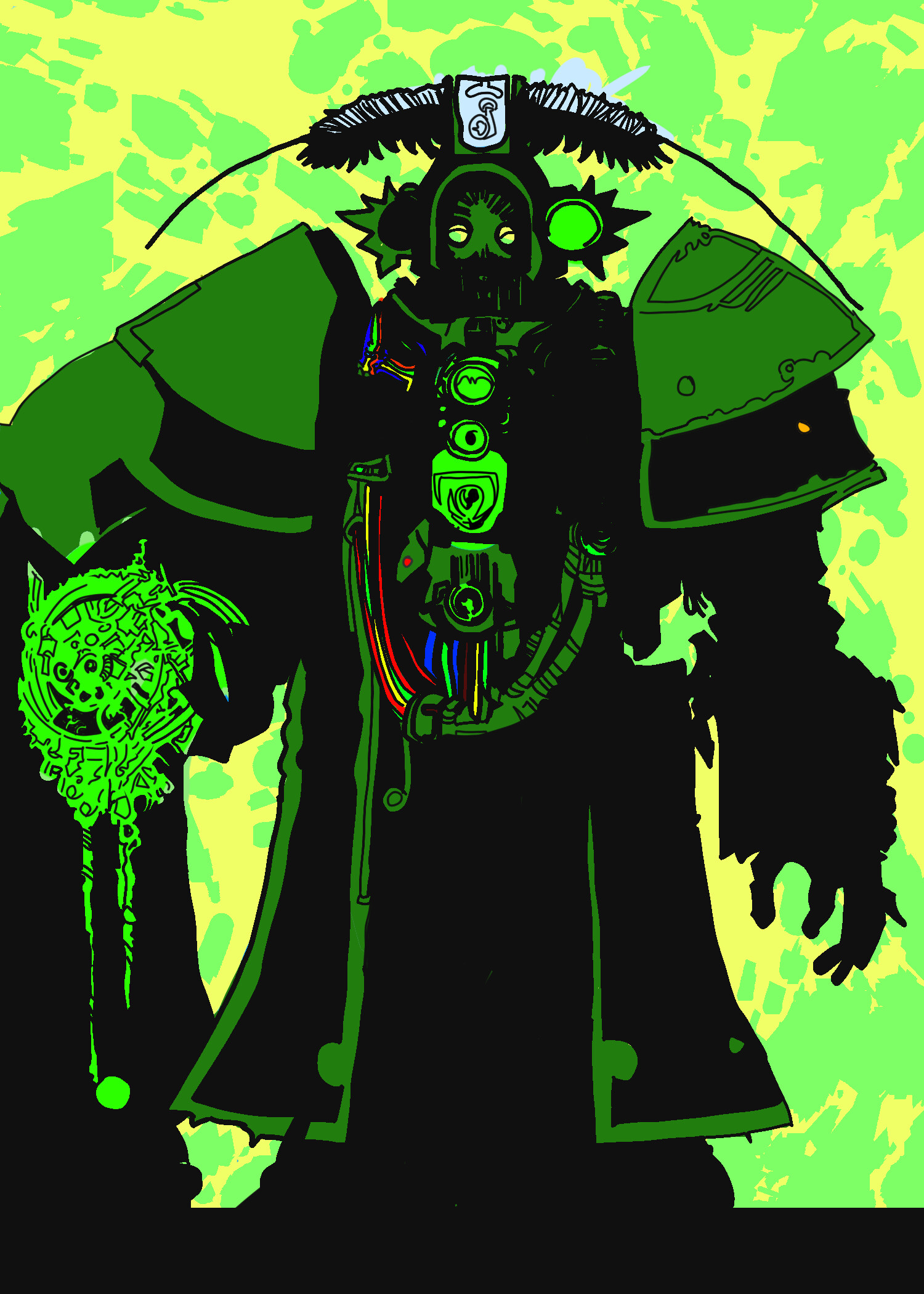 ArtStation - Corruption Chaplin of the Diseased Fleet