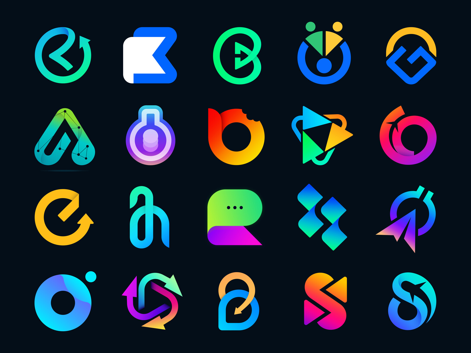 ArtStation - Modern logos 2022