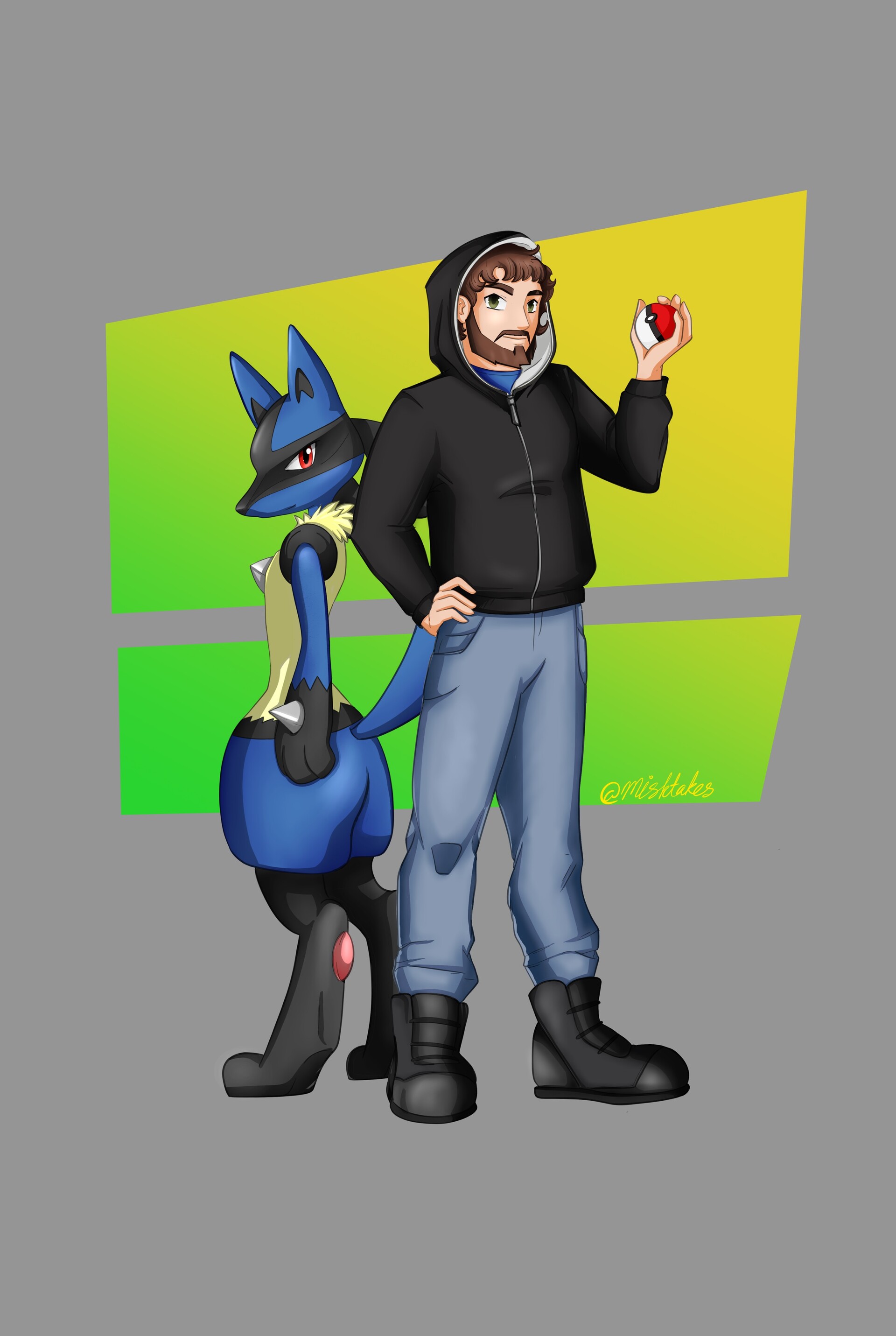 ArtStation - lucario trainer