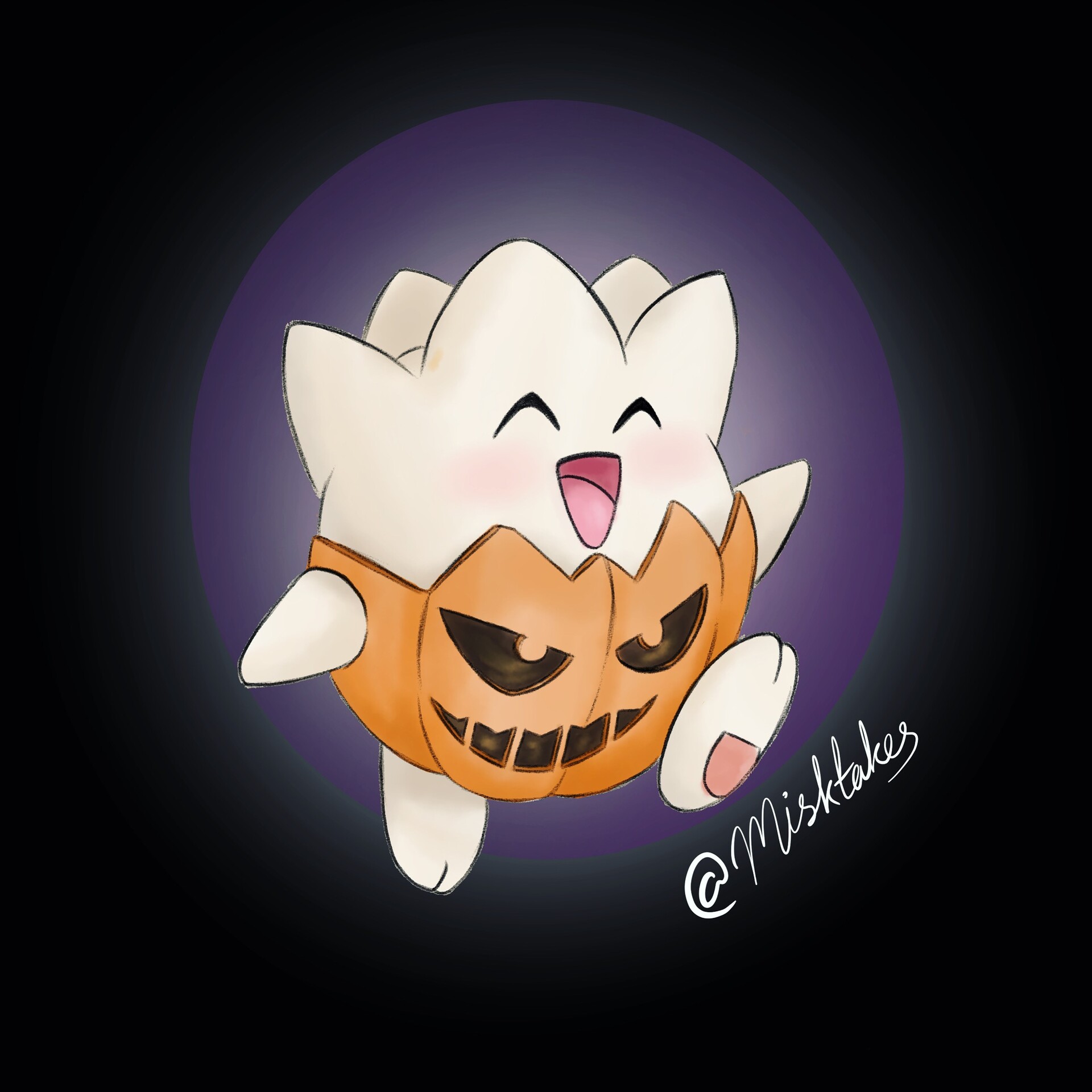ArtStation - Spooky togepi