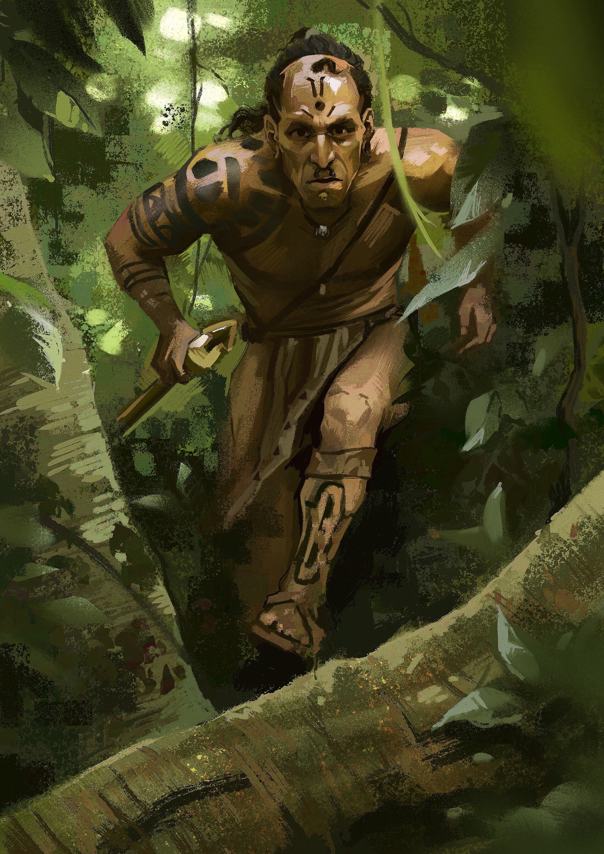 ArtStation - study Apocalipto