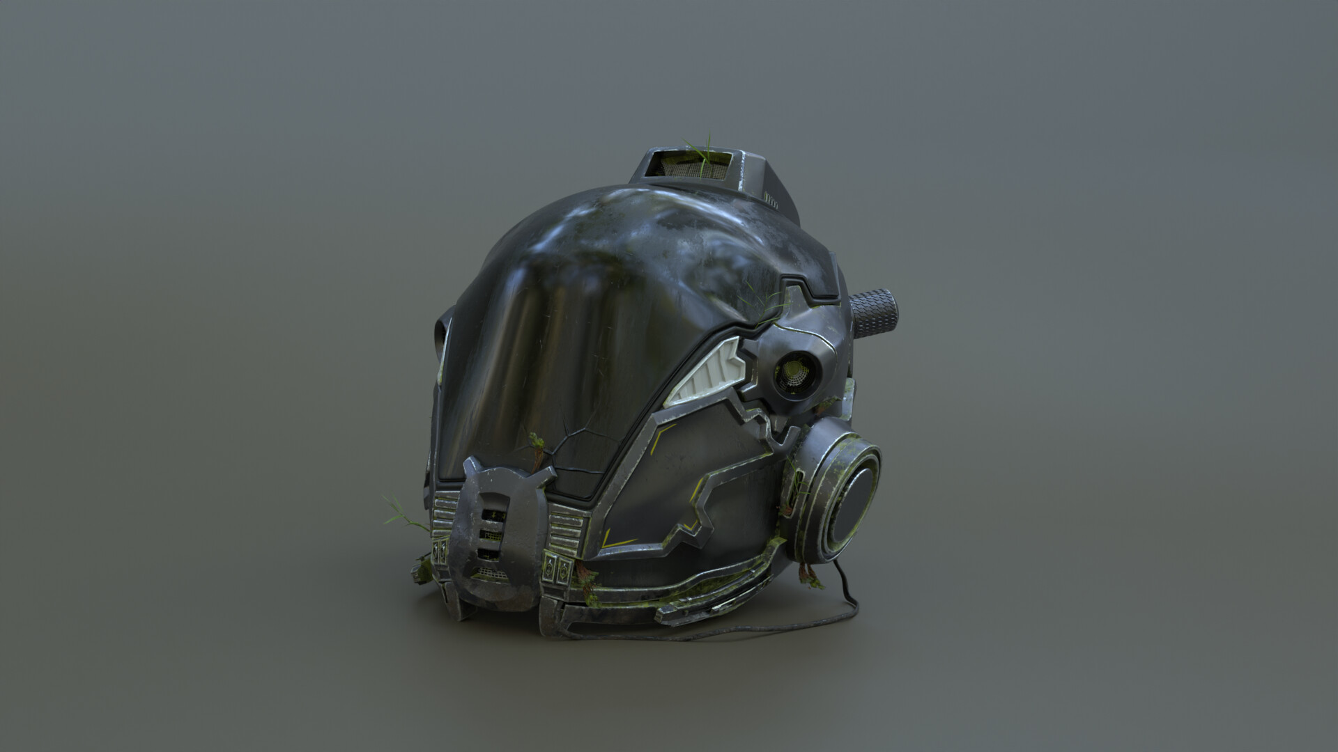ArtStation - Sci-fi helmet