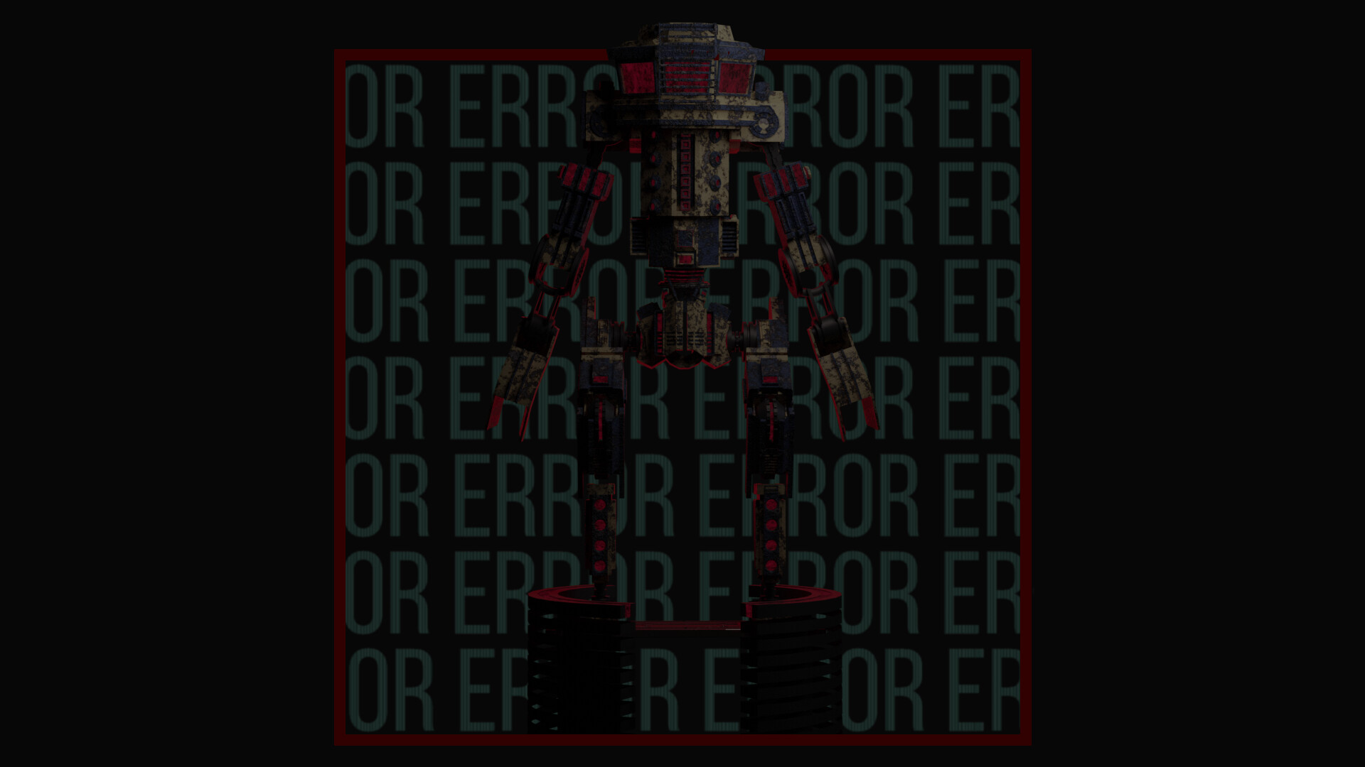 ArtStation - Cyberpunk robot scavenger