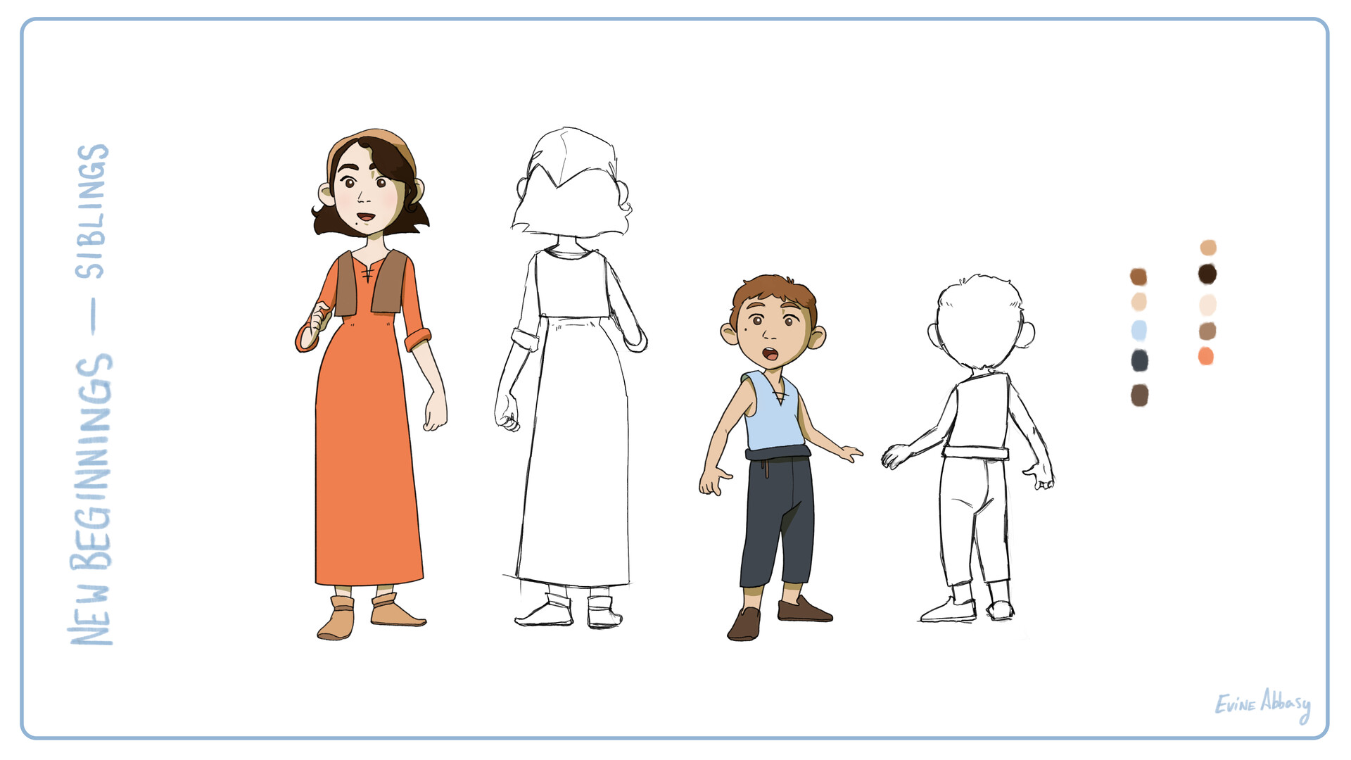 Evine Abbasy - New Beginnings - Model Pack