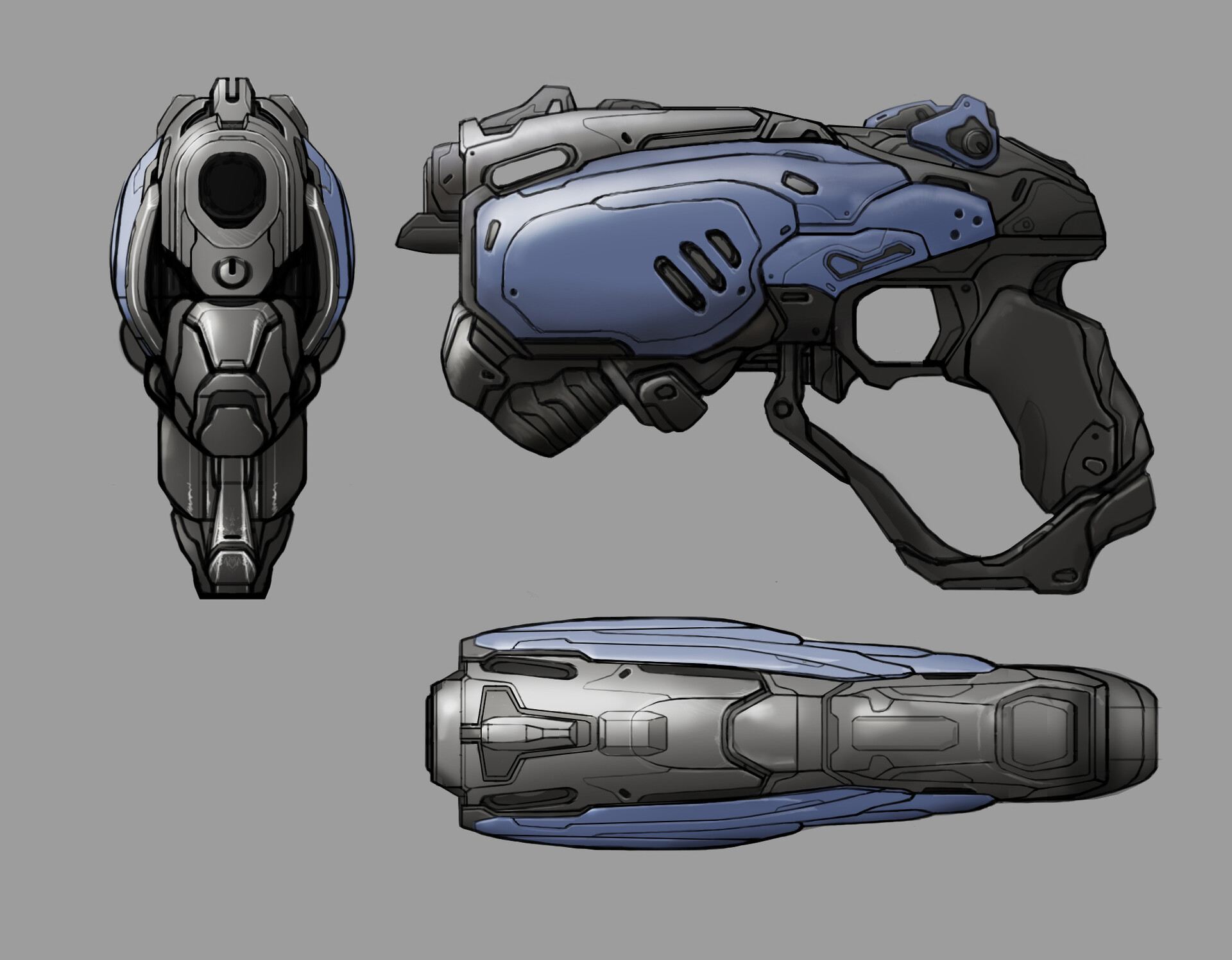 ArtStation - The Precursors_Weapon design