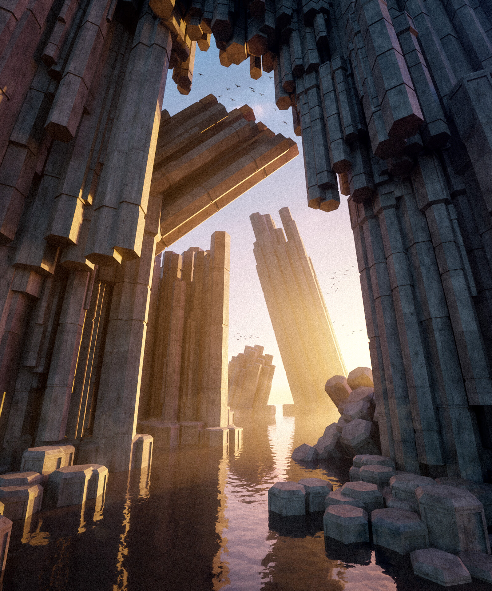 ArtStation - Stone Ruins