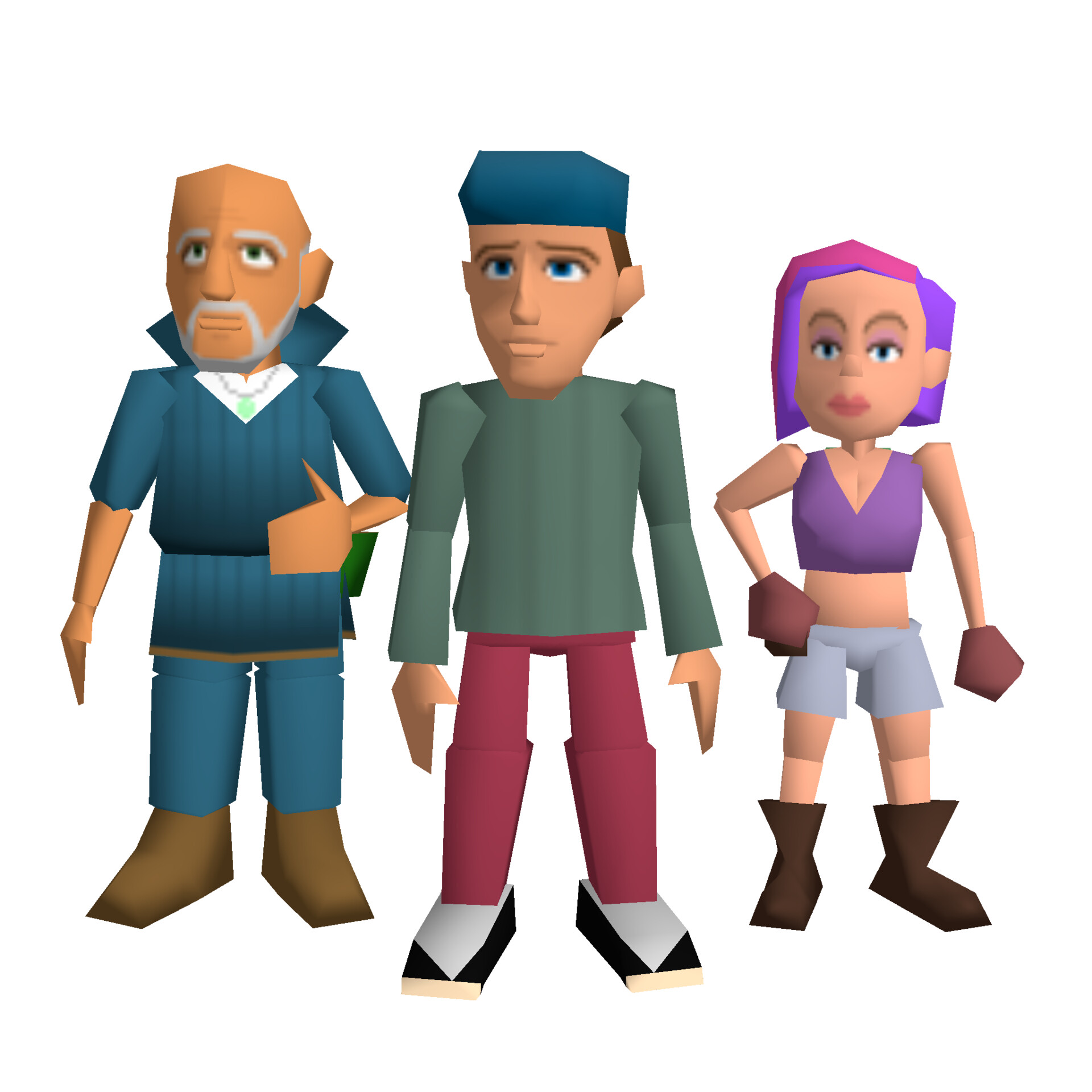 EarthBound 64 Characters by Garrett Atwood — ProUser.Me