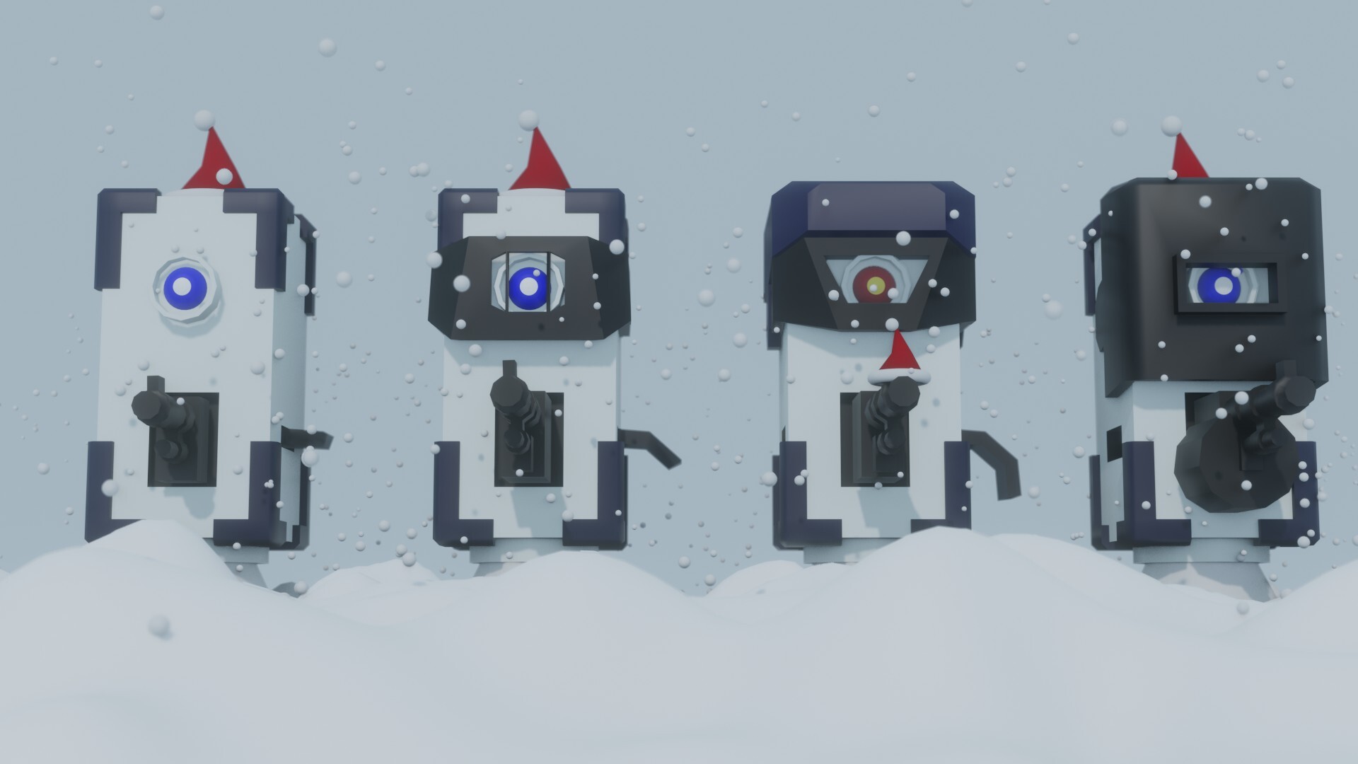 ArtStation - Simple robots