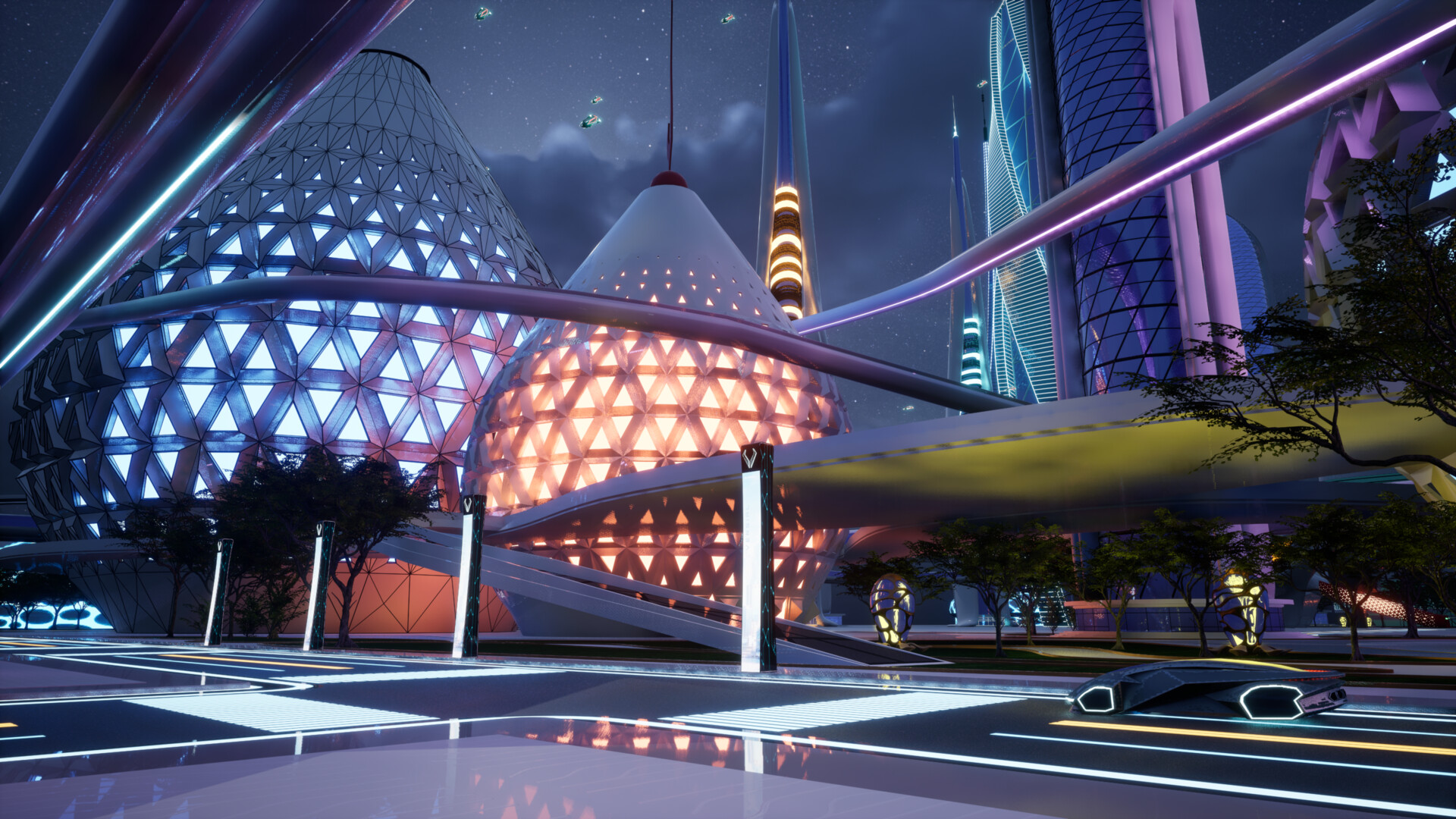 ArtStation - Futuristic City