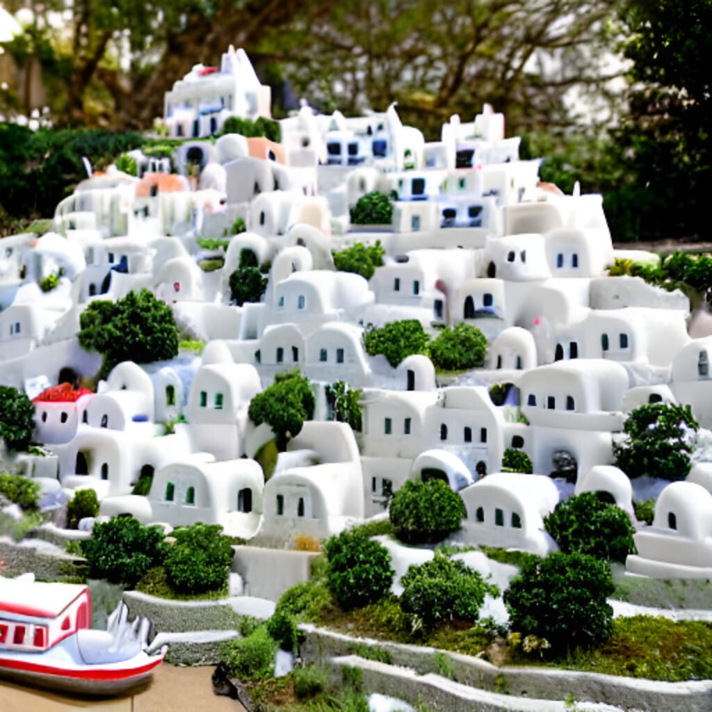 ArtStation - Fairy Santorini