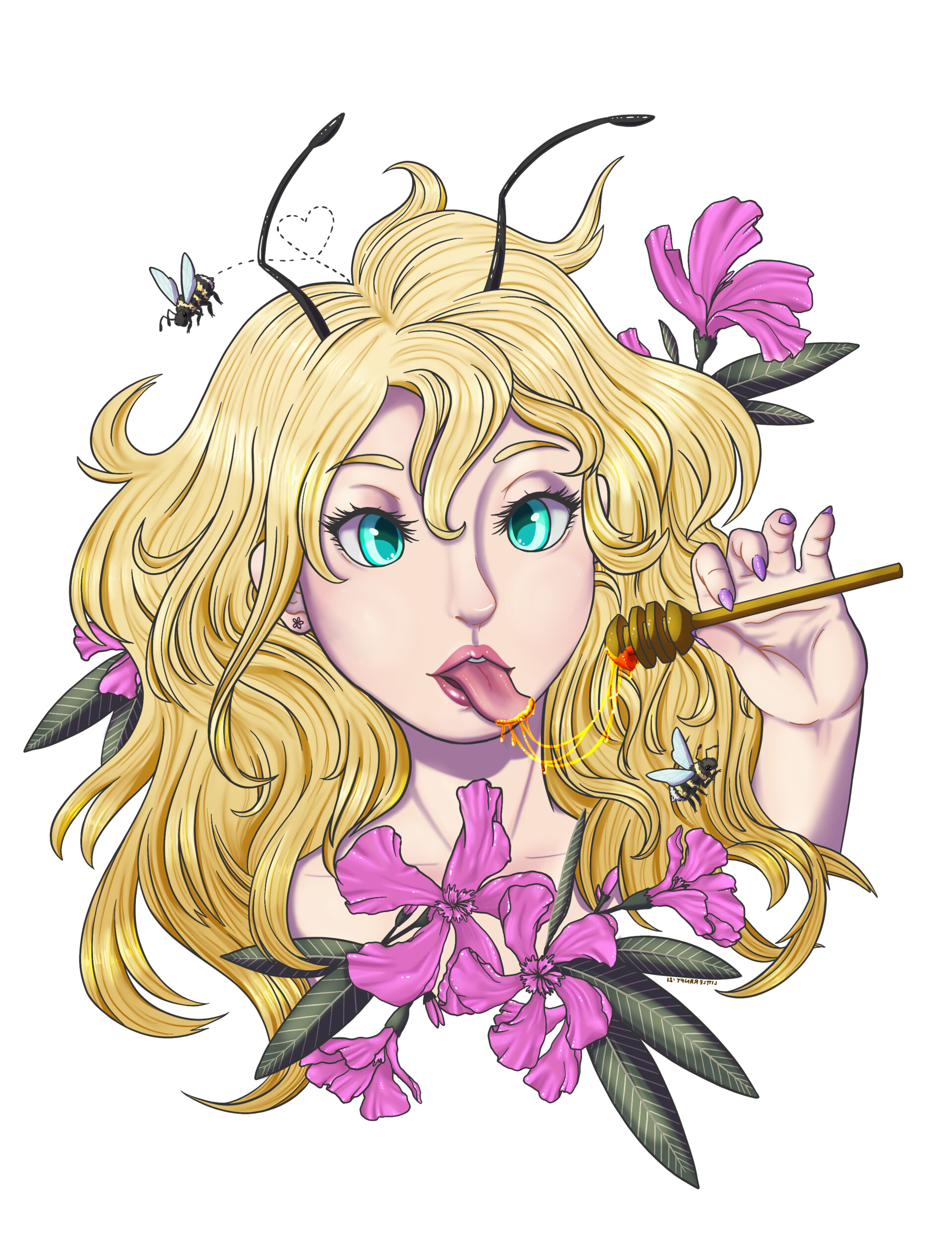 ArtStation - Oleander girl