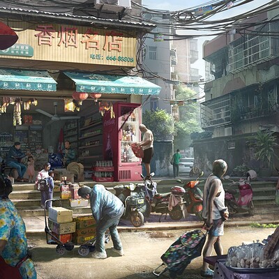 Junling concept art workshop