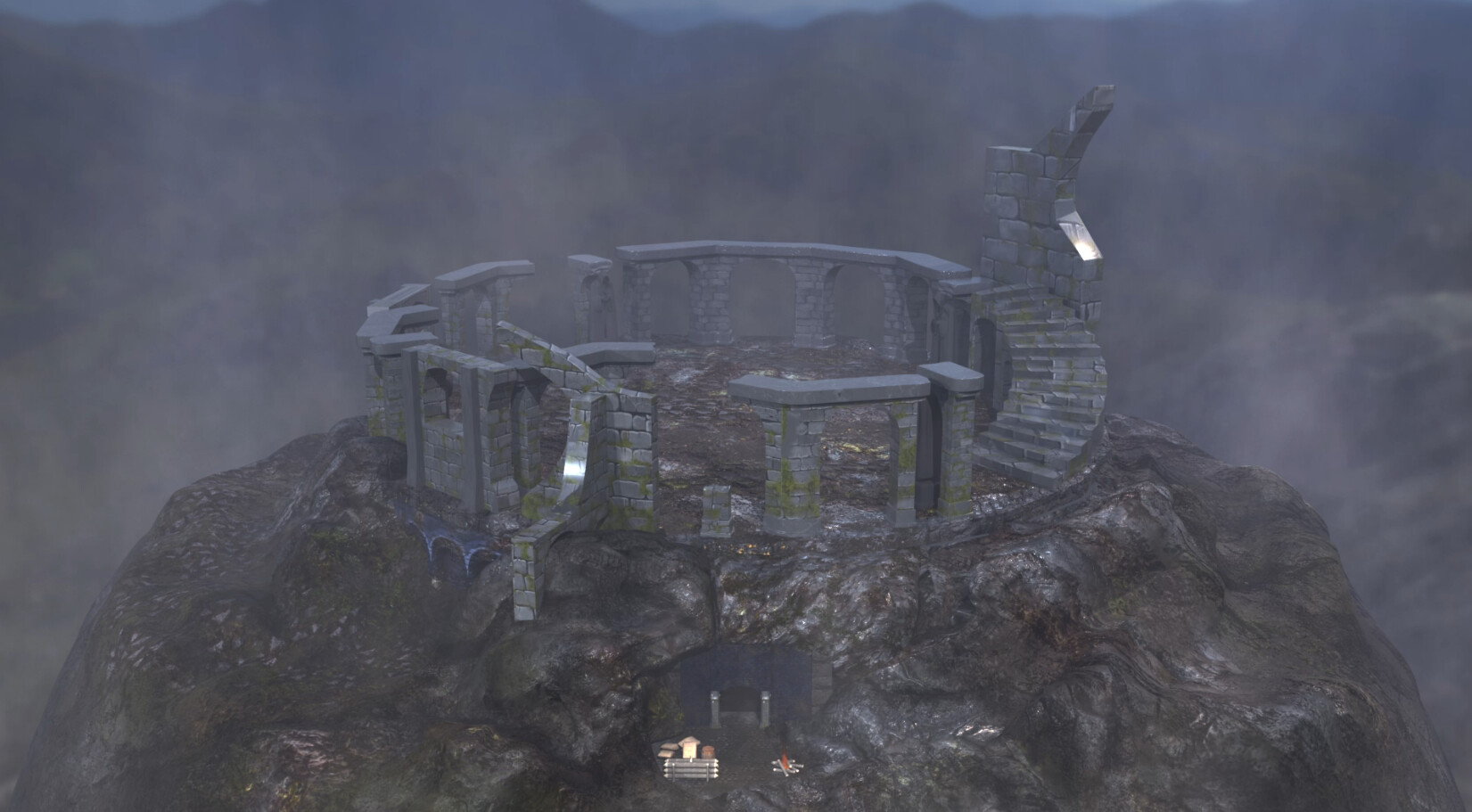 ArtStation - LOTR Weather Top Group Project