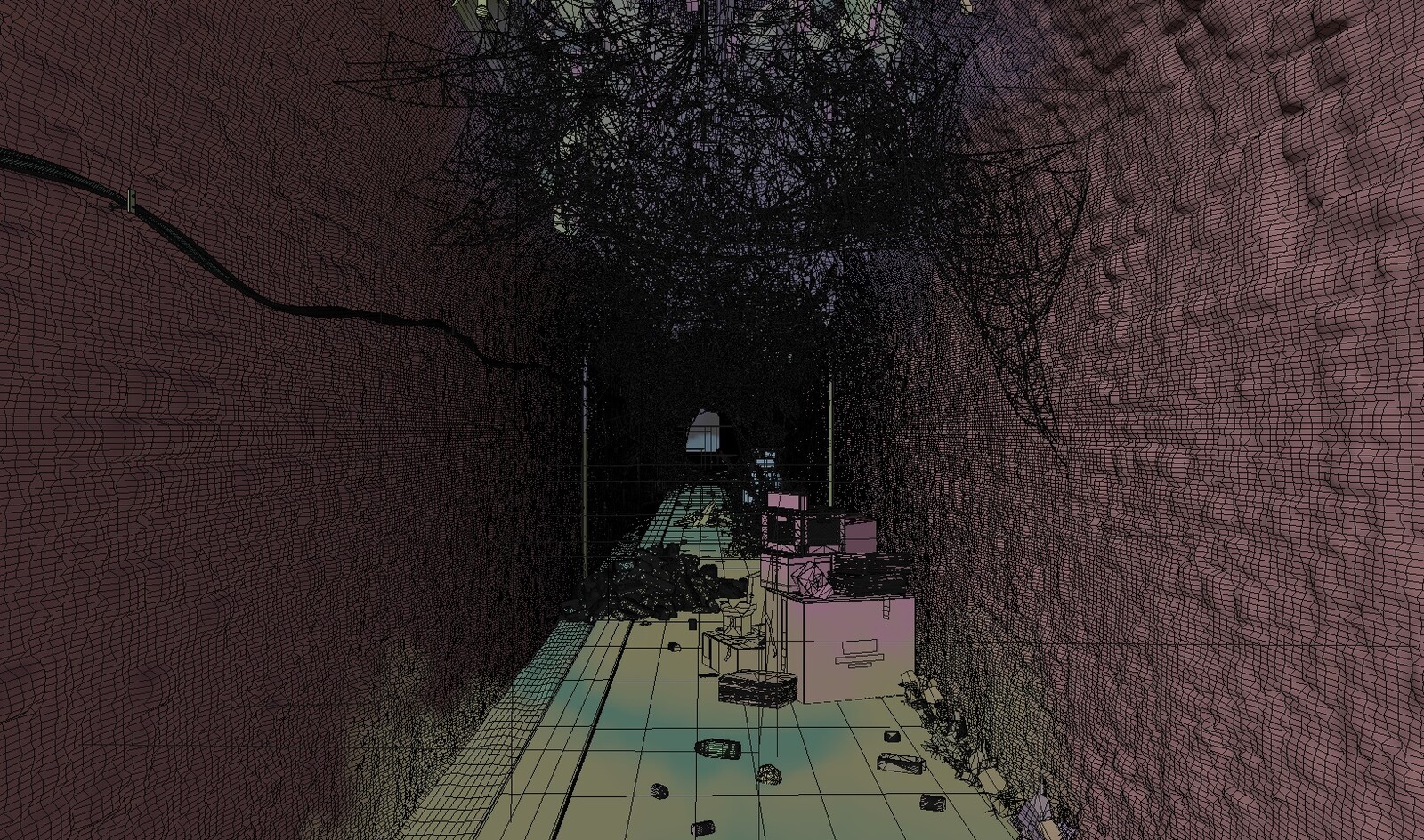 Adrian Kulawik - Abandoned underground tunnel Adrian Kulawik - Abandoned underground tunnel