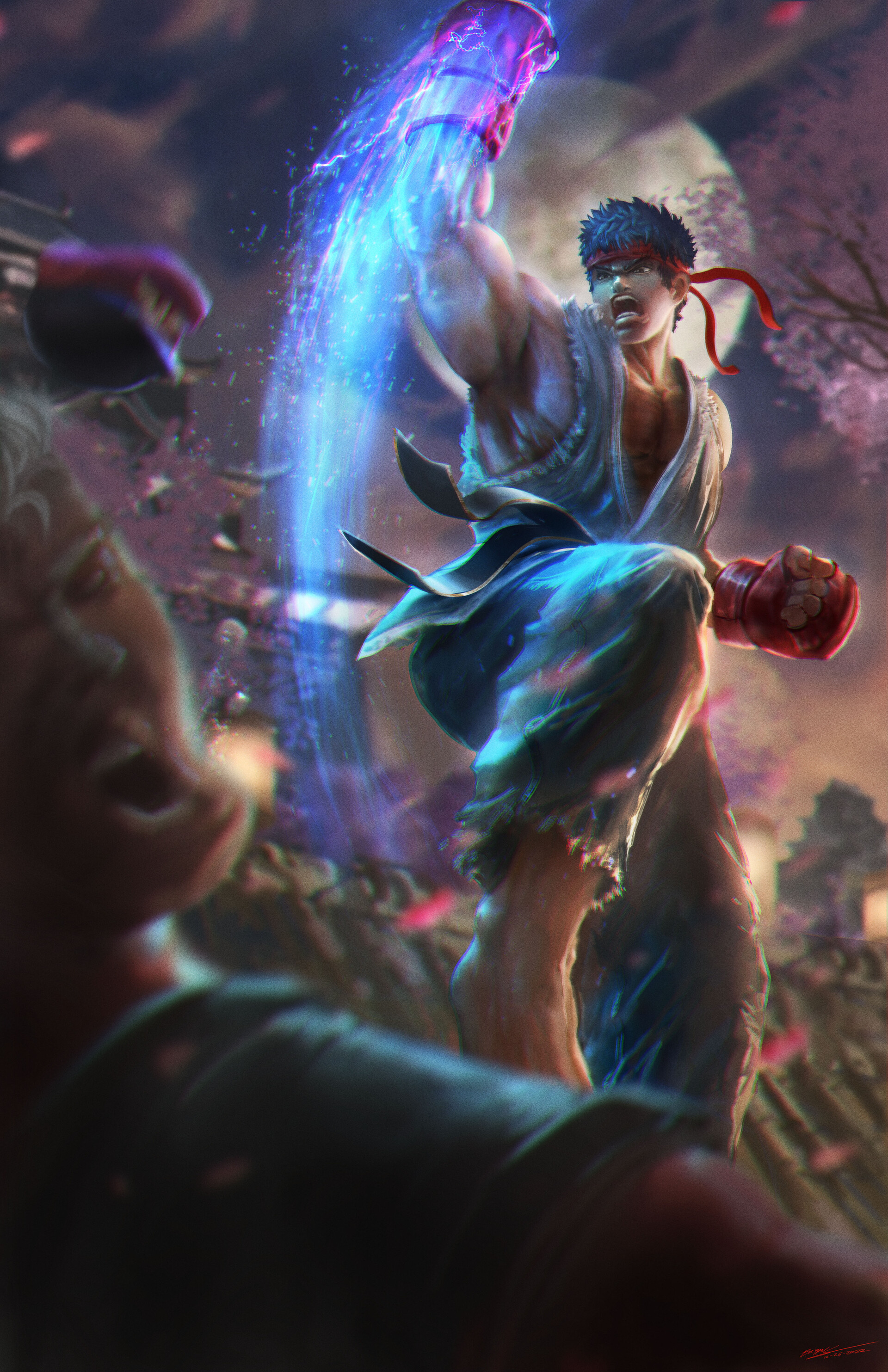 Ryu Street Fighter Uppercut