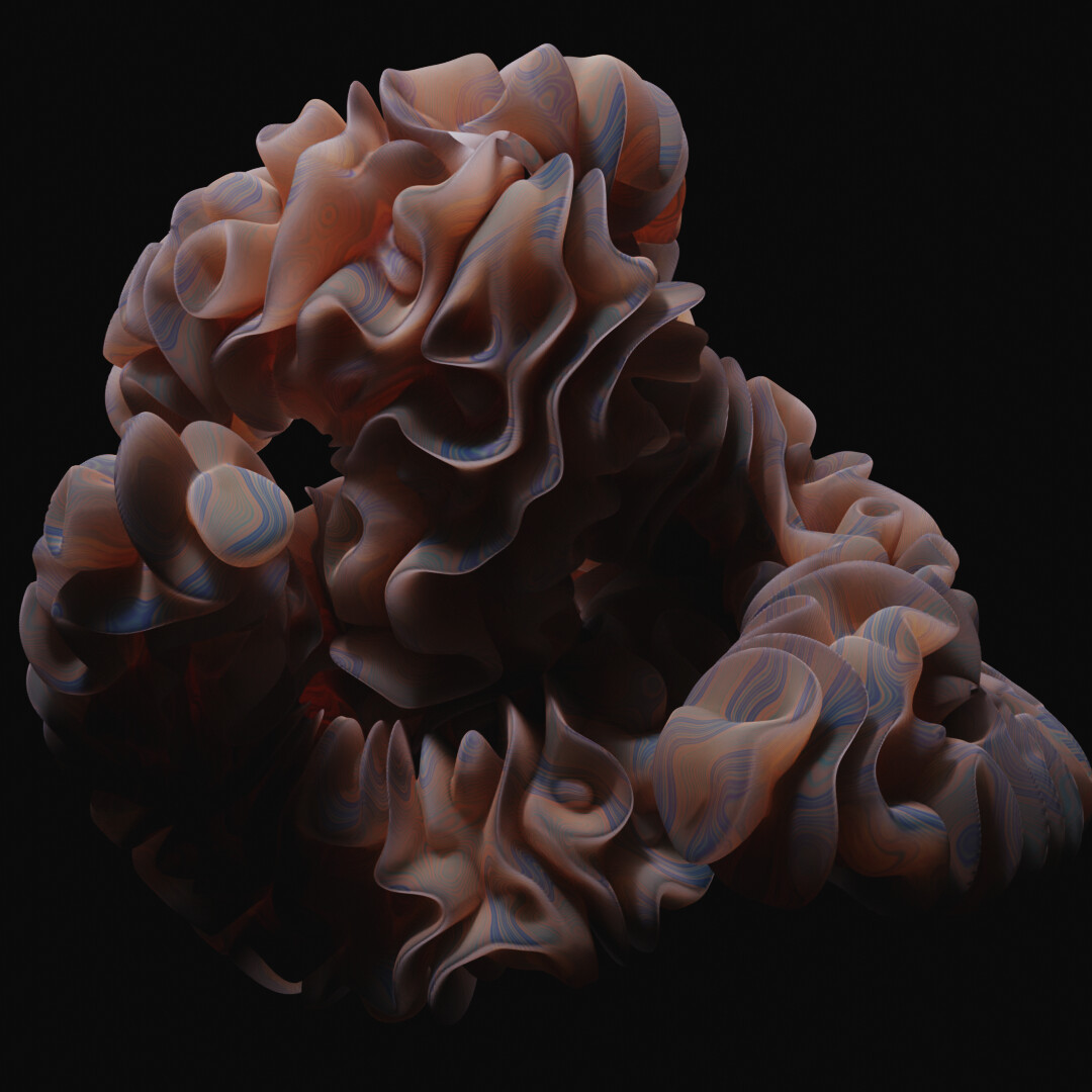 ArtStation - Abstract Corally Shape