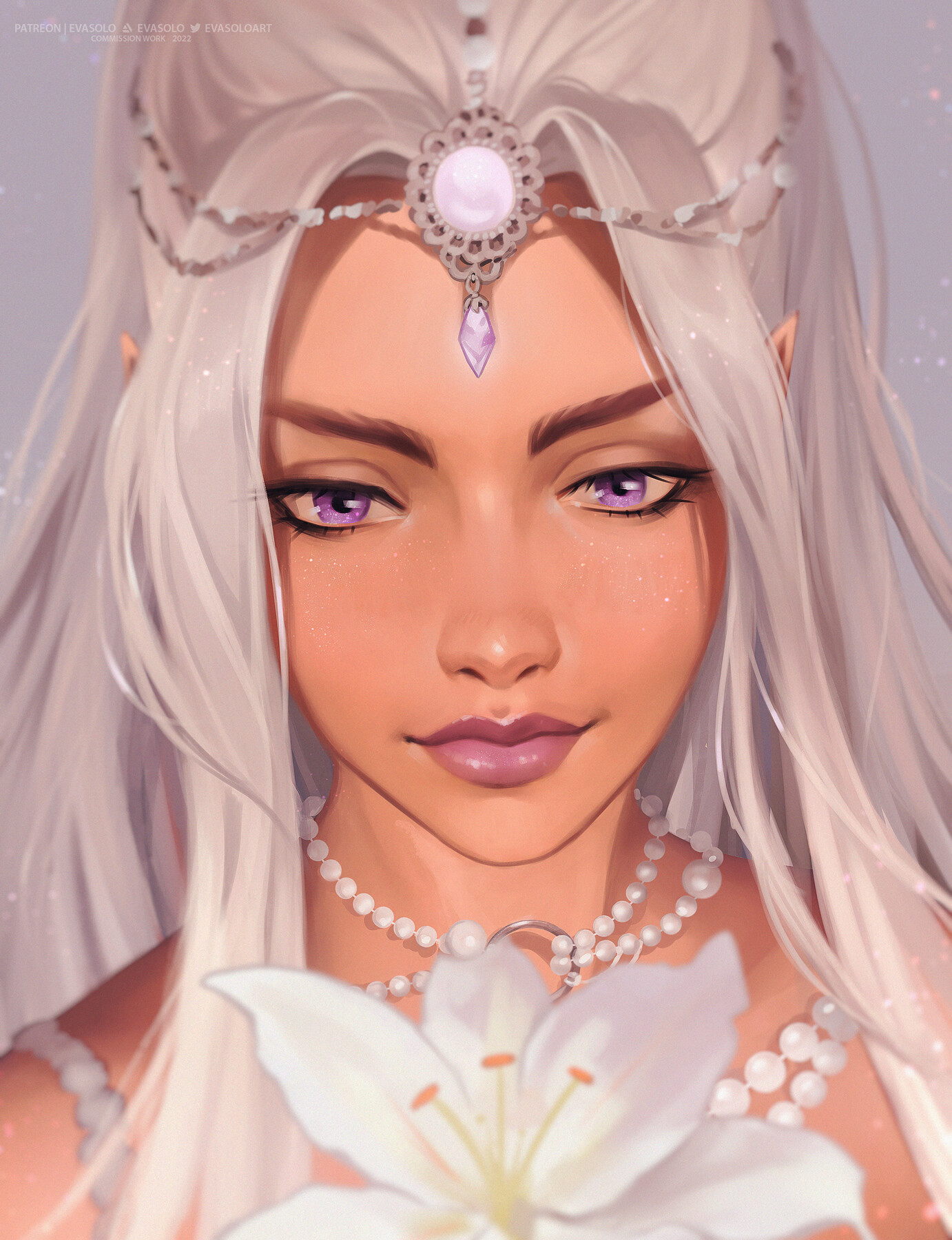 ArtStation - OC Yulessa commission