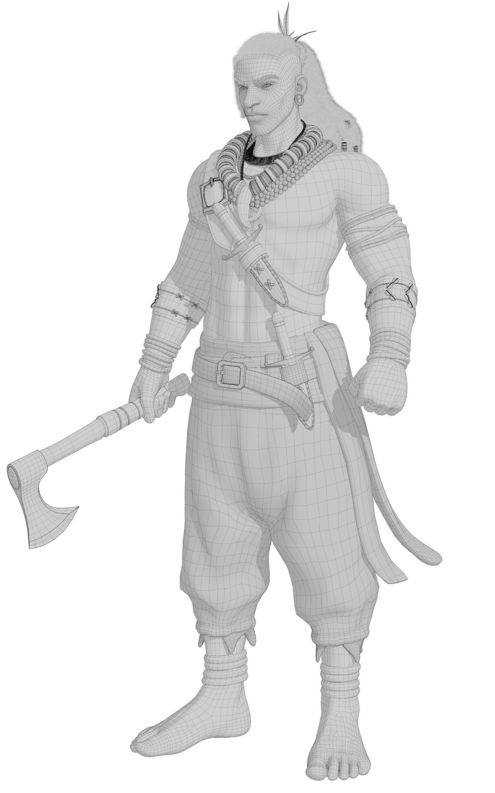 Daniel Orji - Tribal Warrior - Sea Wolf