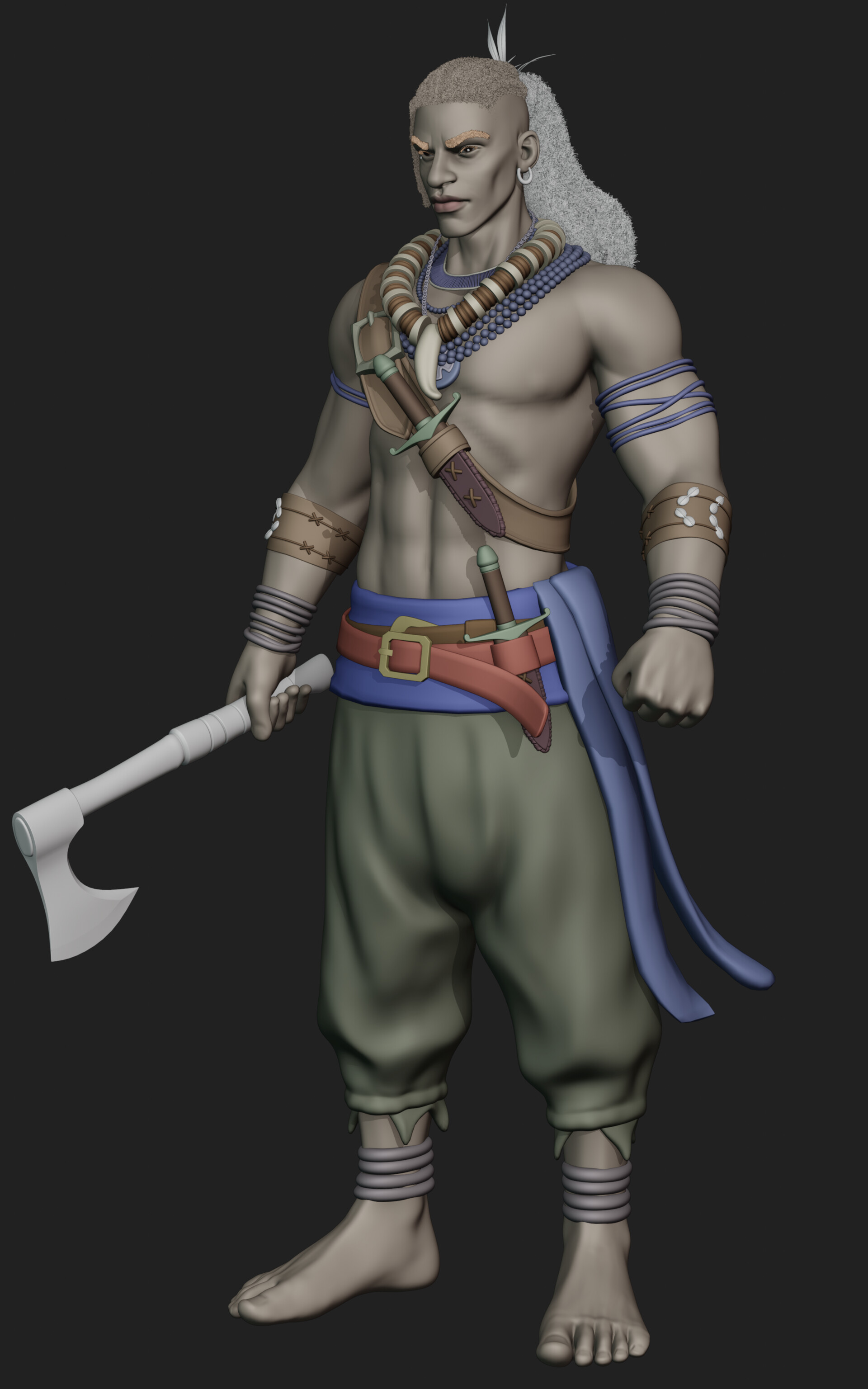 Daniel Orji - Tribal Warrior - Sea Wolf