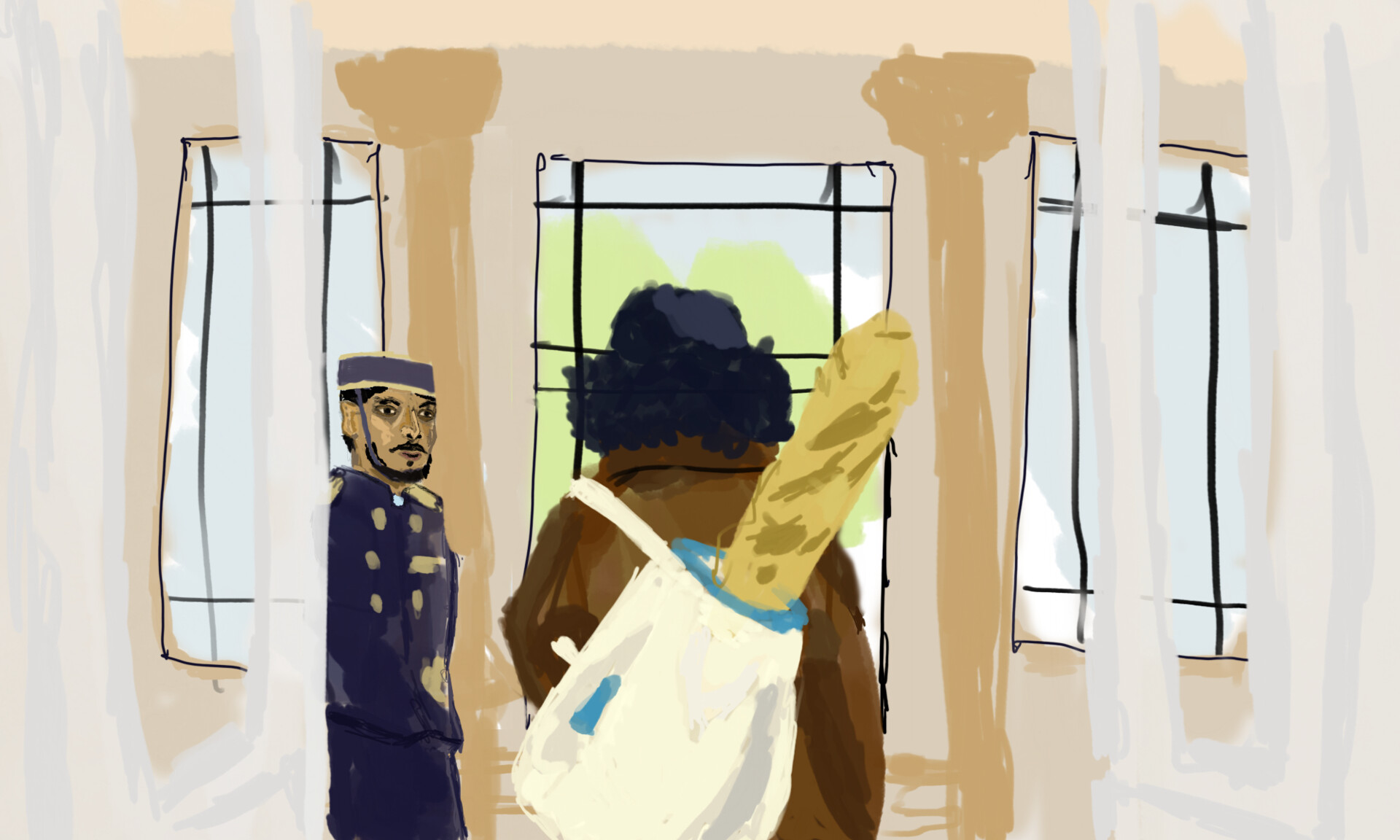 ArtStation - Rough - Painting without drawing first