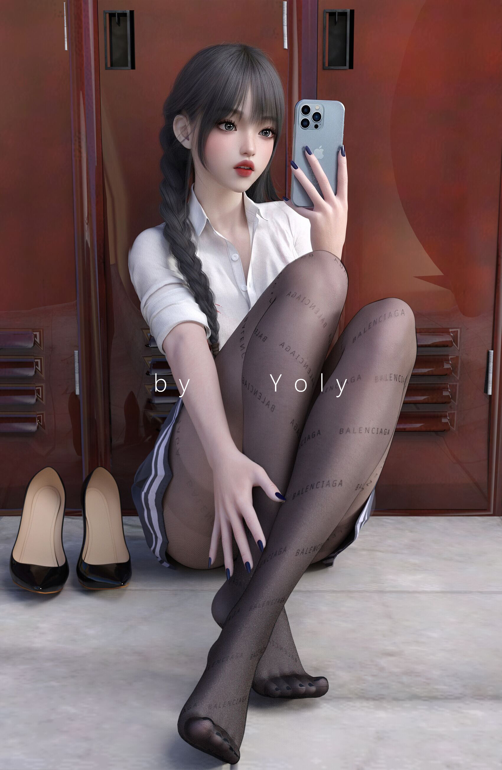 ArtStation - Yoly 莜莉 #113 Wednesday cos