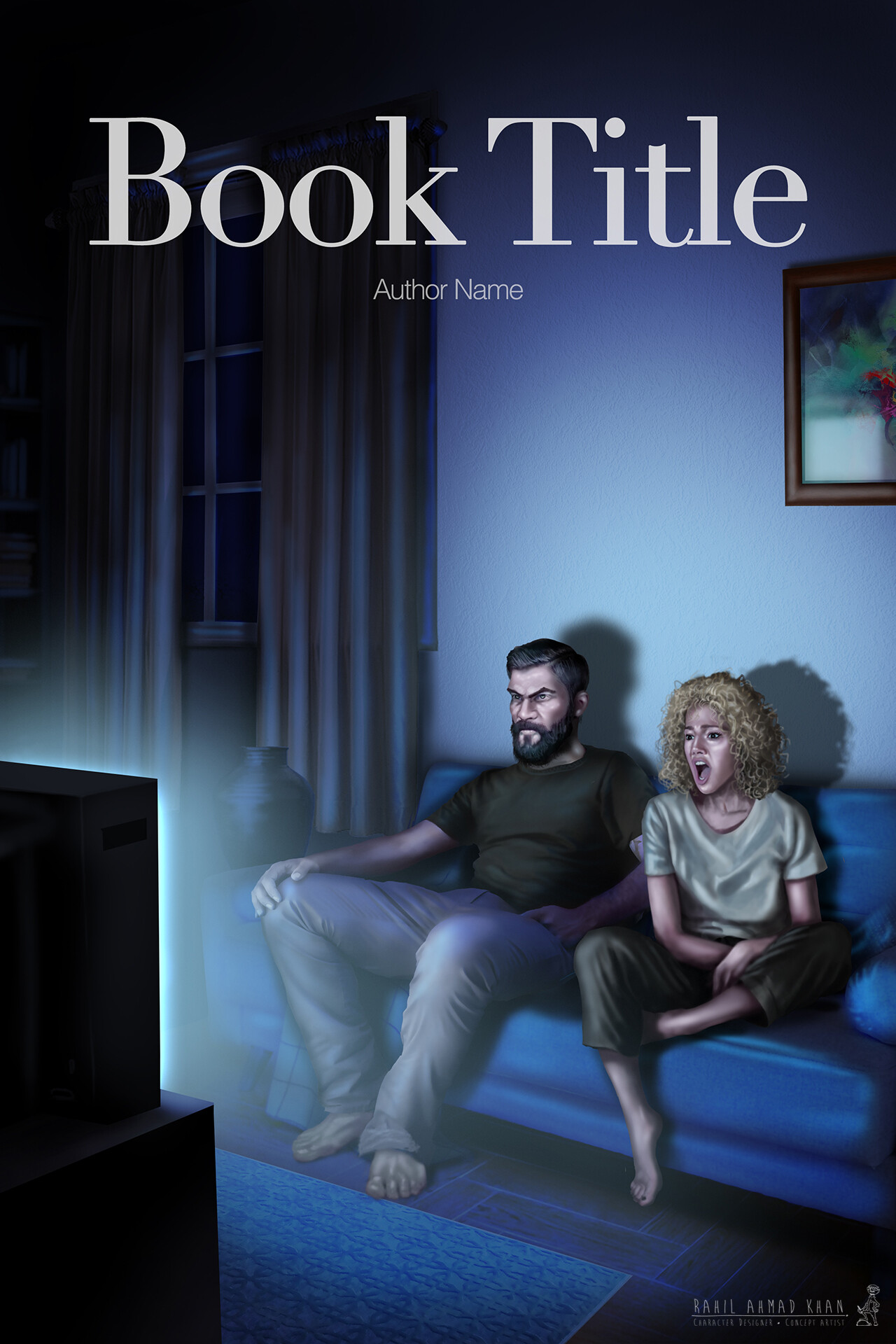 ArtStation - Book cover Illustration and Character design