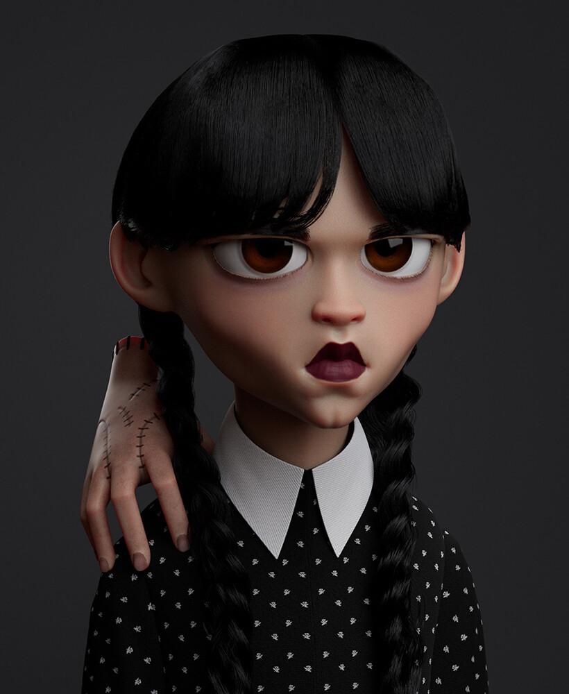 ArtStation - Wednesday Addams