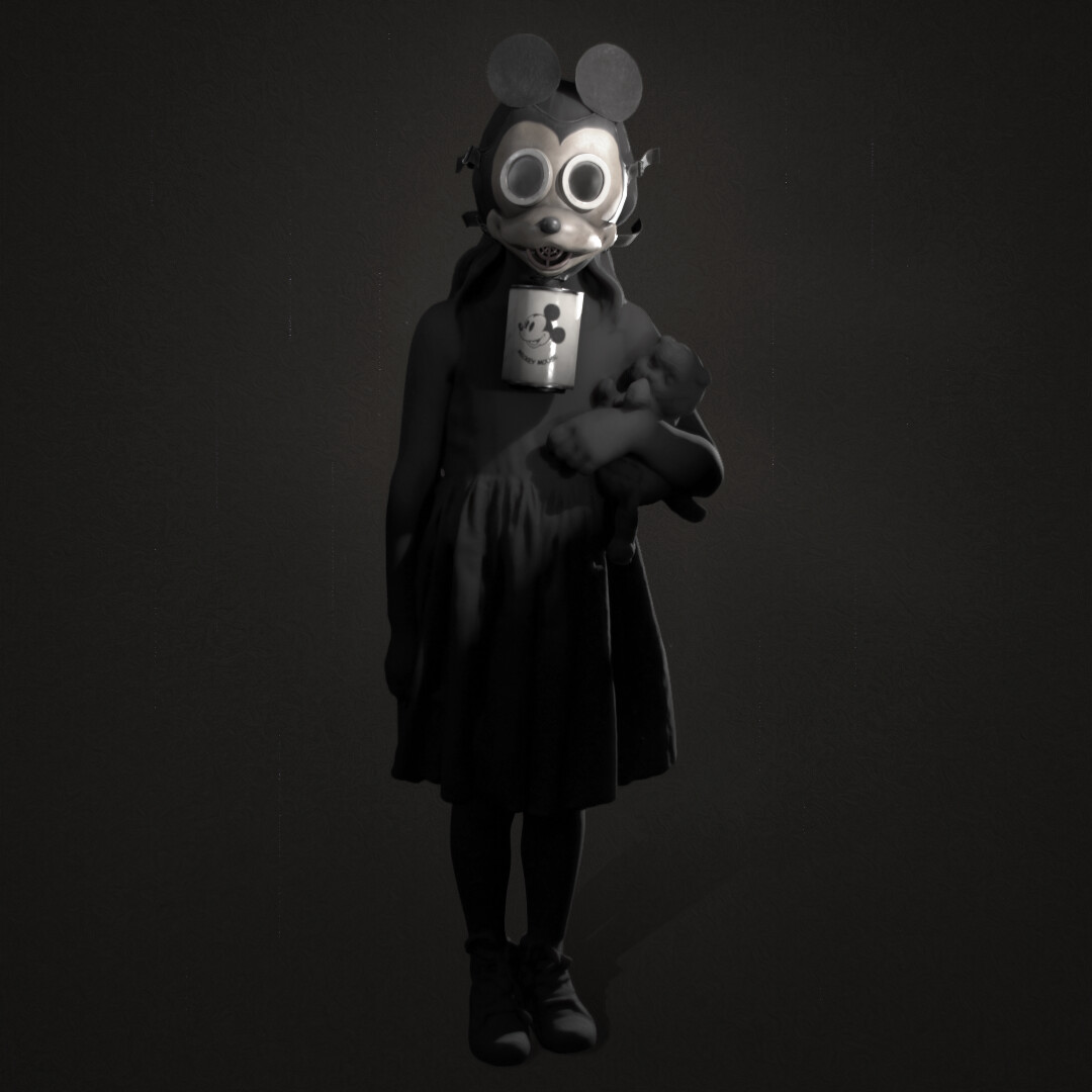 Vrimen - "MICKEY MOUSE" GAS MASK FOR CHILDREN WWⅡ
