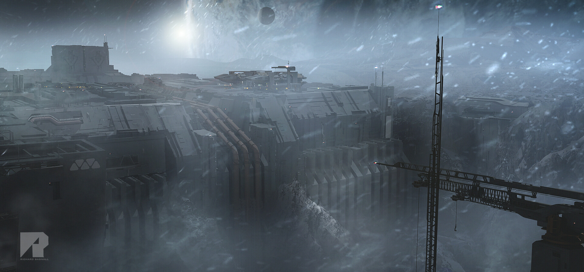 ArtStation - Mining Installation Colony