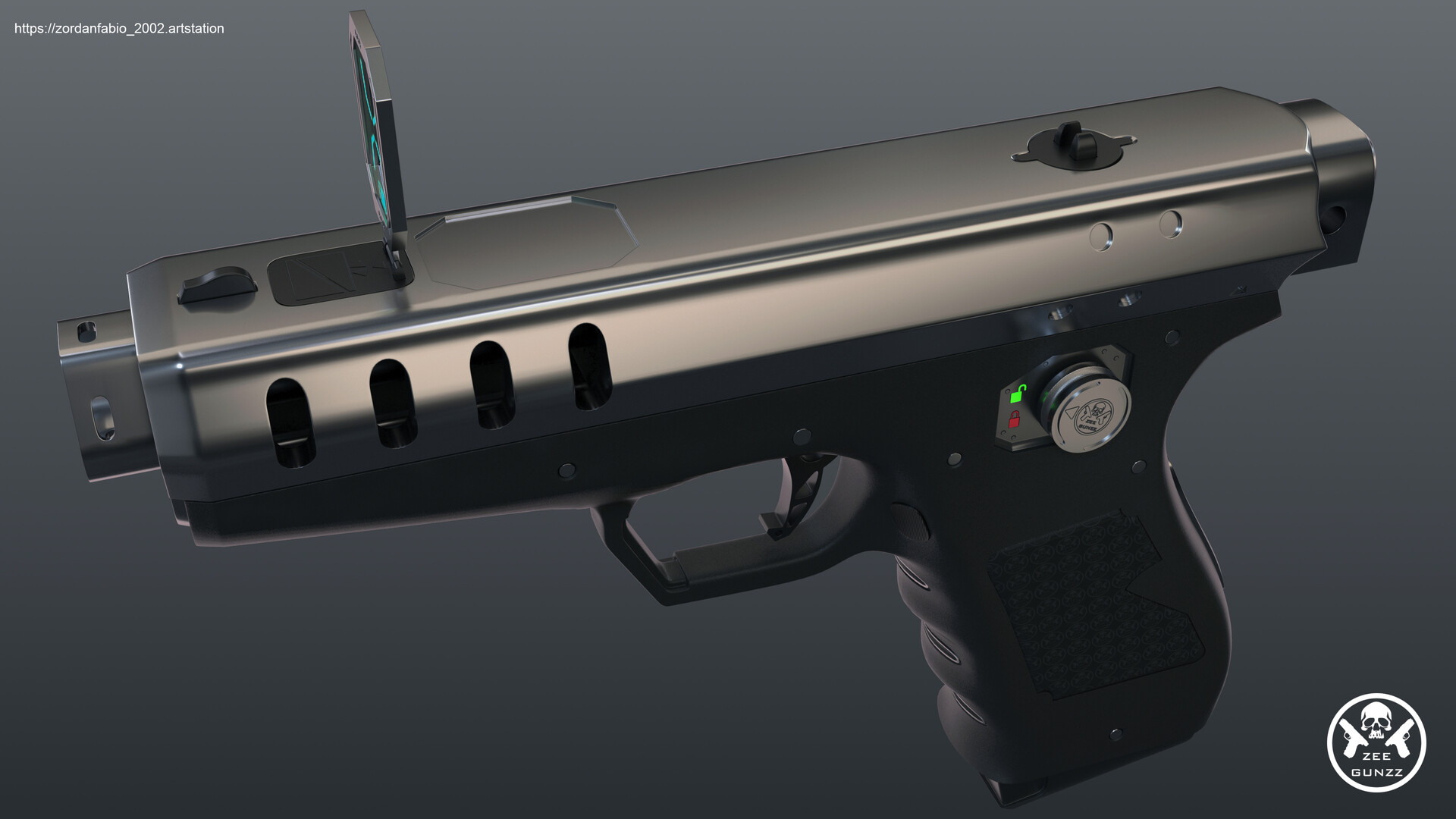 ArtStation - FAZ TECH 4.0 ( gun concept )