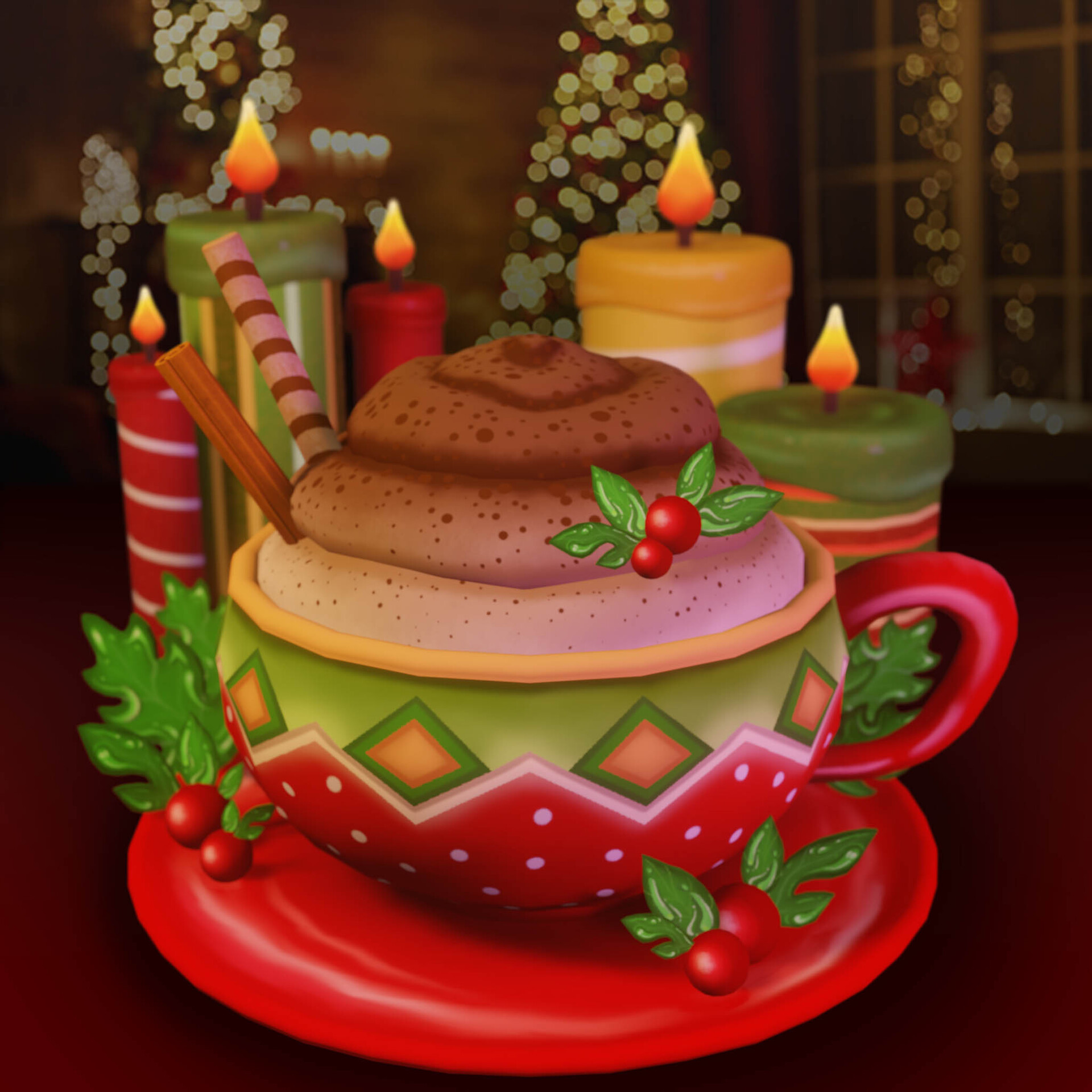 ArtStation - Hot Cocoa