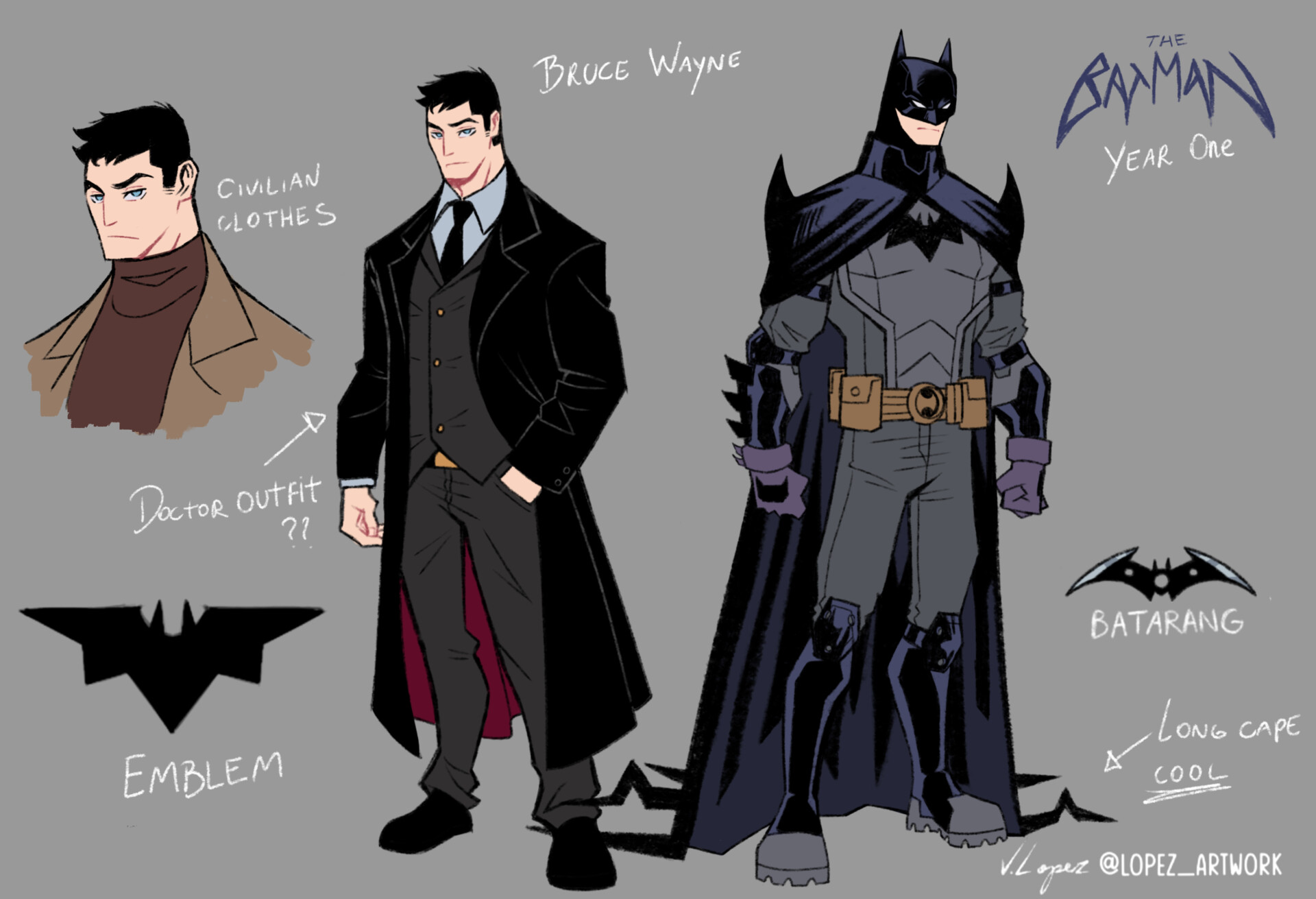 ArtStation - The Batman concept designs part I