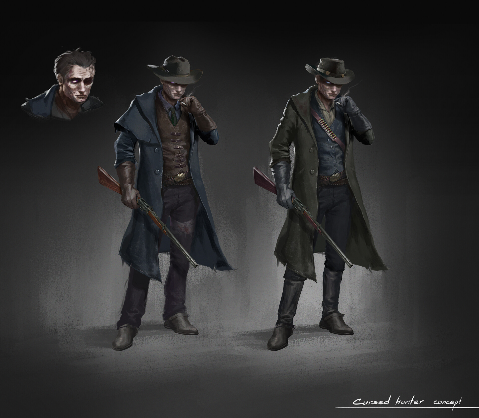 ArtStation - Cursed Hunter
