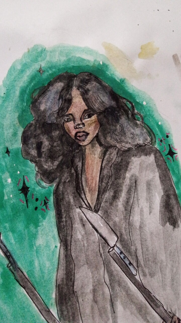 ArtStation - a drawing of sza