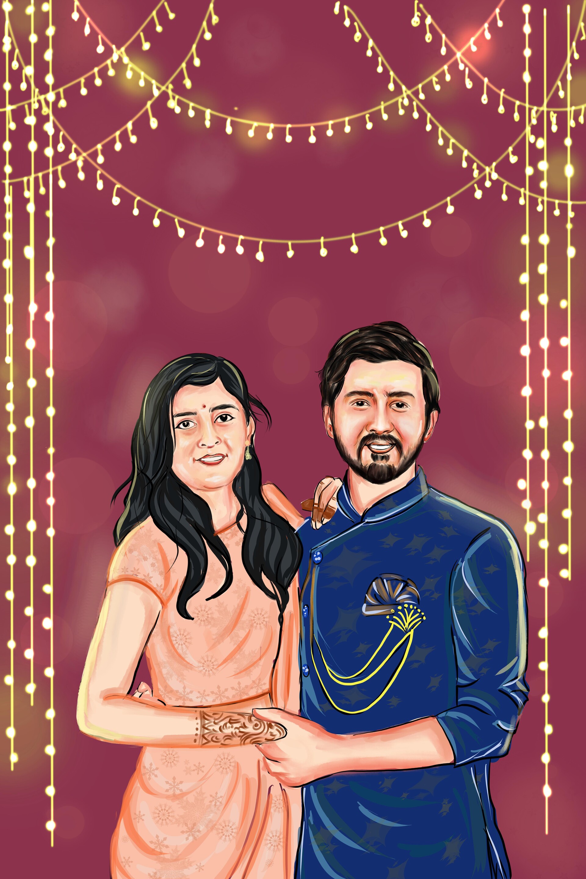 ArtStation - wedding work