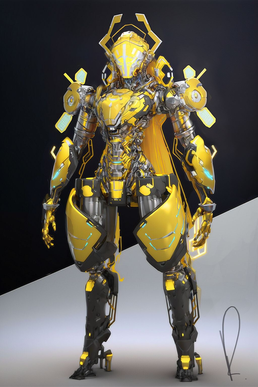 ArtStation - Yellow Bot