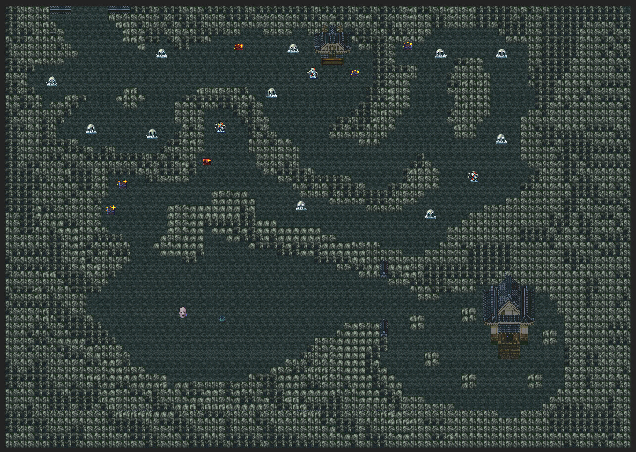 Jordan Fridie - Spirit - 2D Top Down RPG Level (UE4)