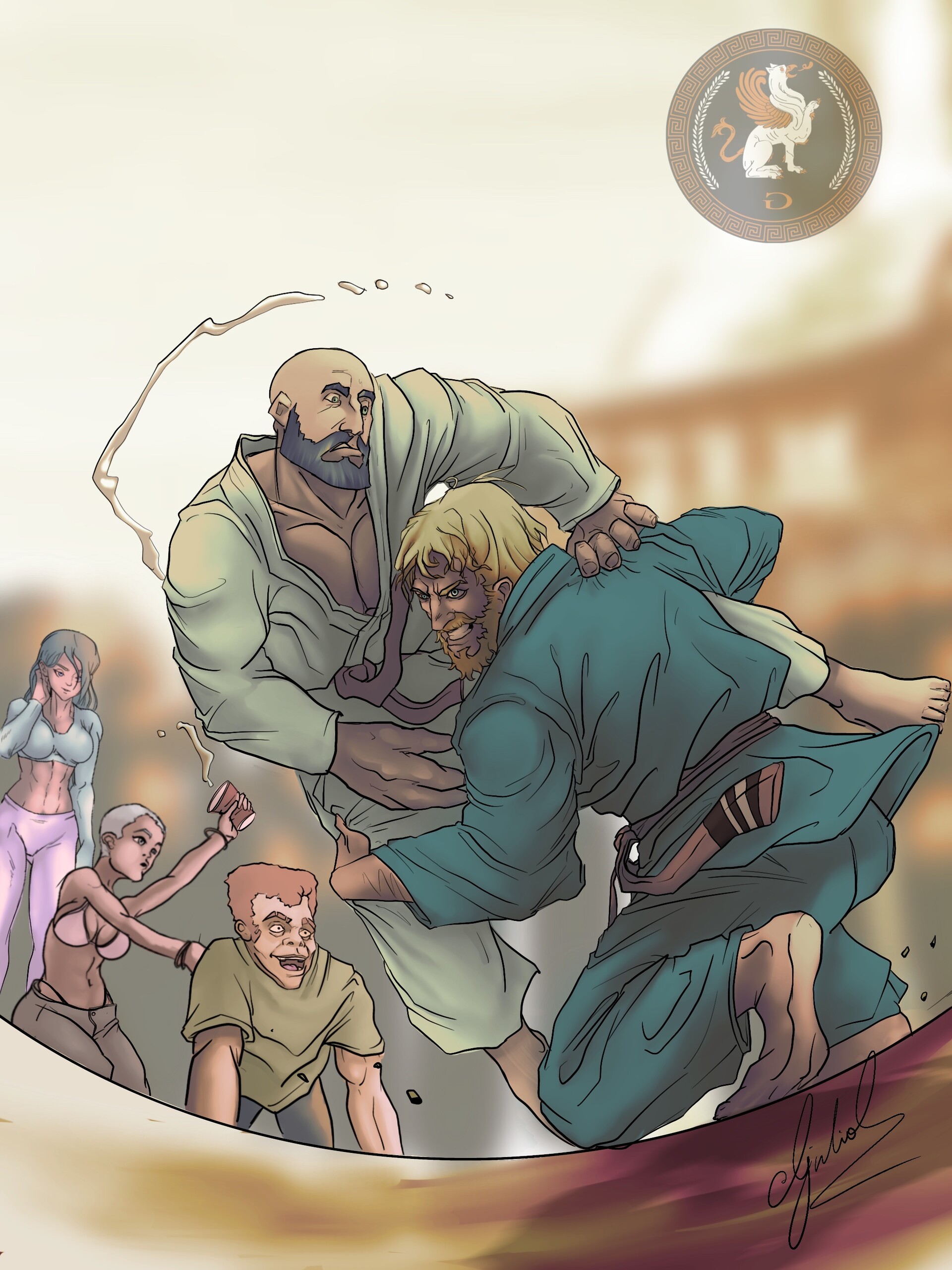 ArtStation - A DOUBLE LEG SITUATION