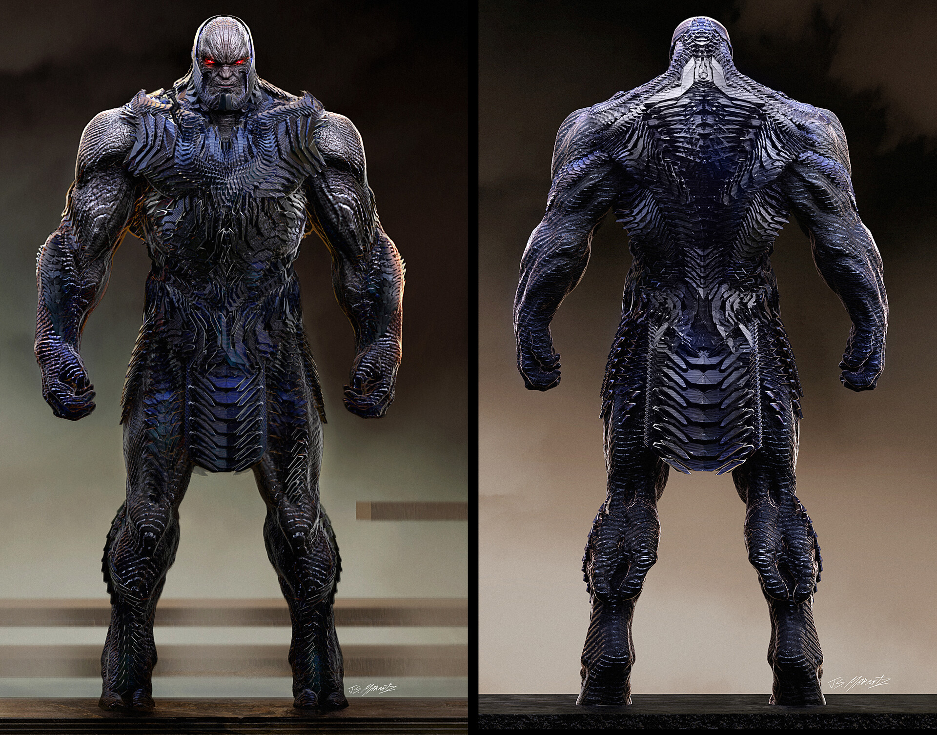 Iconic Design Studio - DARKSEID Designs: Justice League -Jerad S Marantz