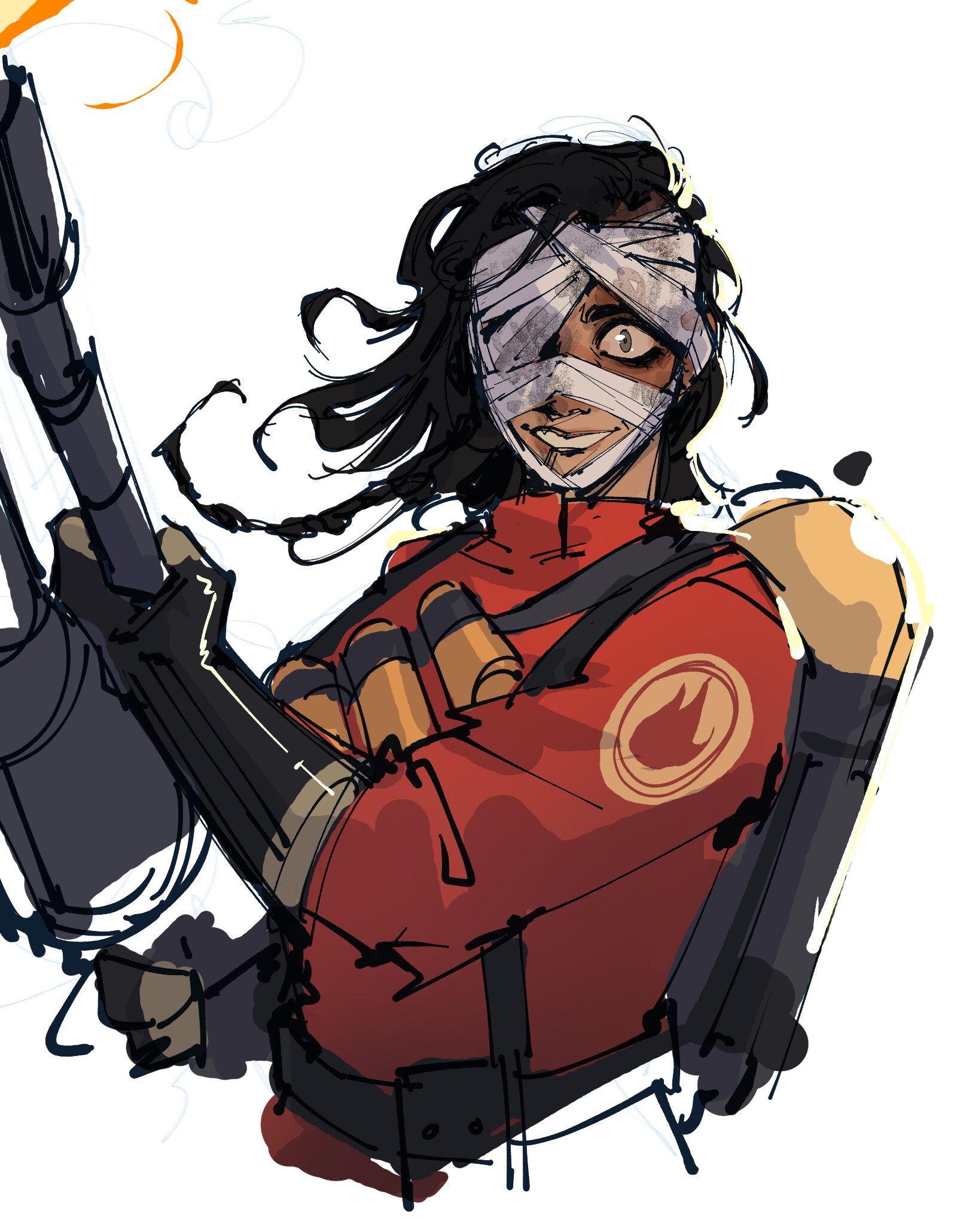 Basuki - Team Fortress 2 Genderbends