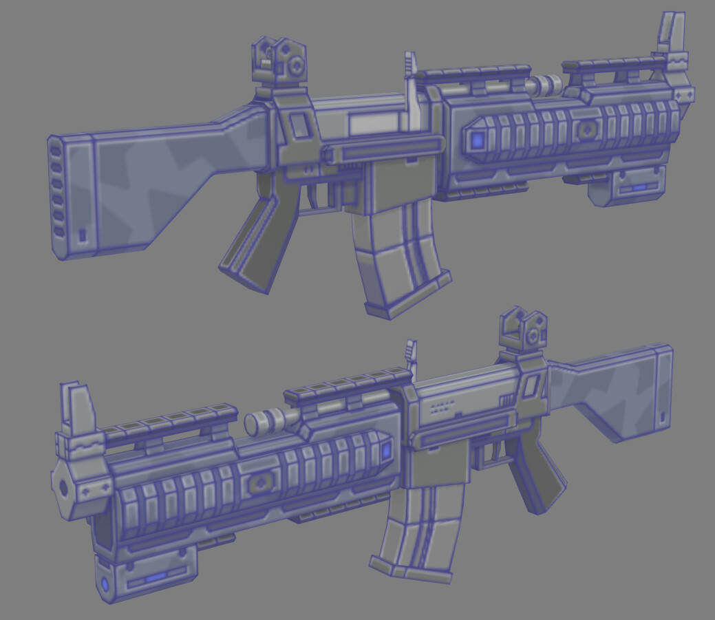 ArtStation - Shokotan Combat Weapon