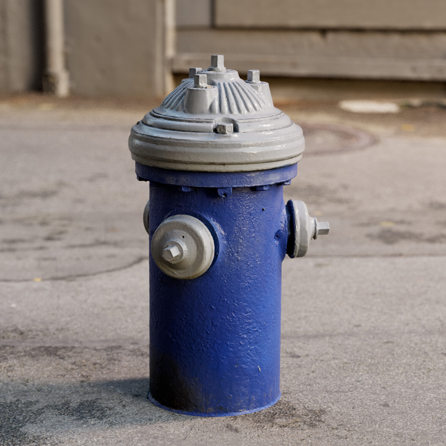 ArtStation - Blue fire hydrant