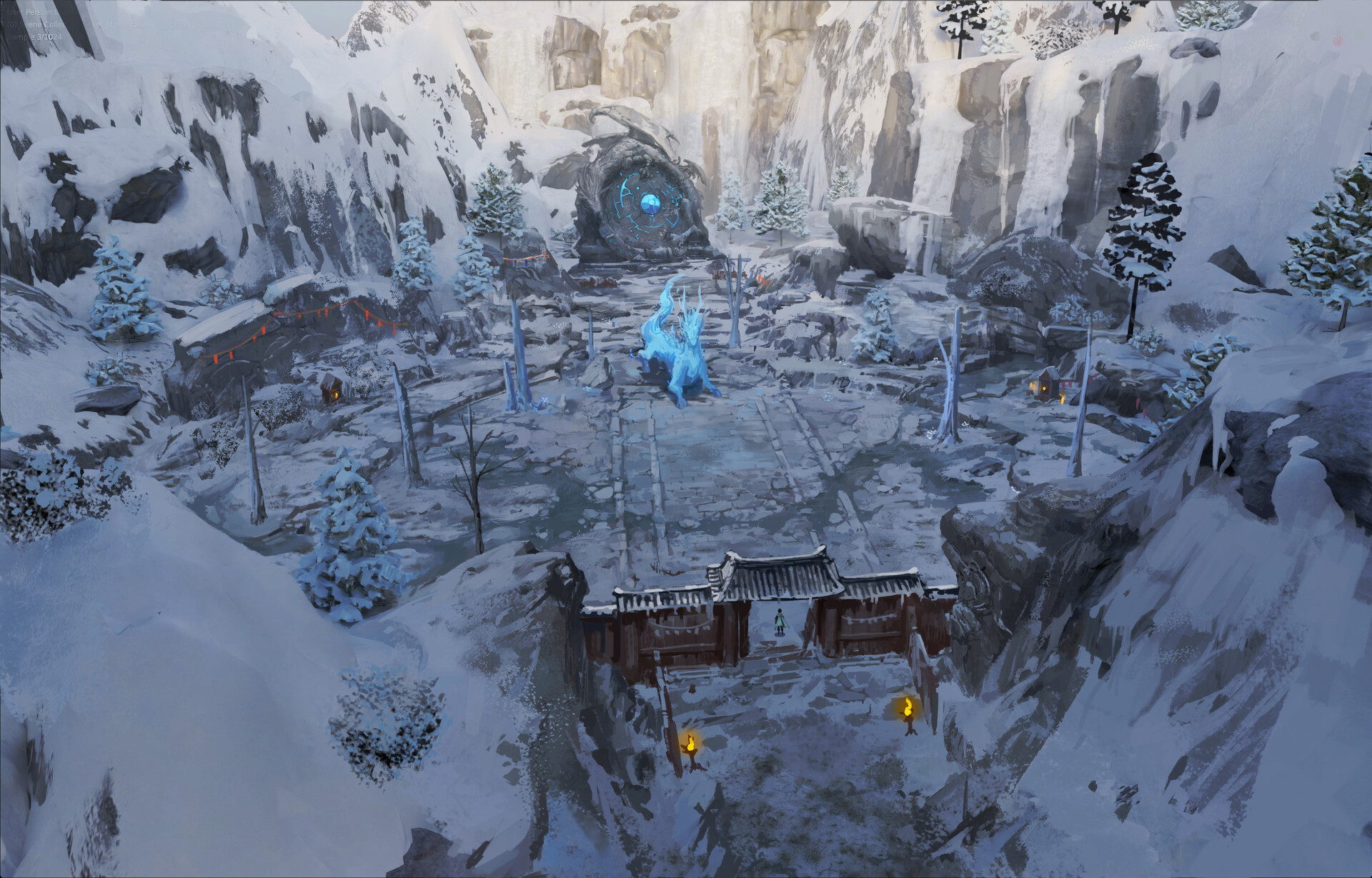 ArtStation - boss area.