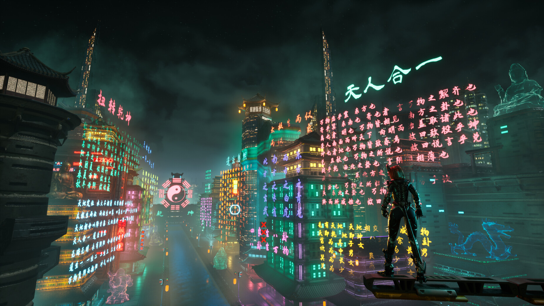 Asian Cyberpunk City by Waylon_Lu — ProUser.Me