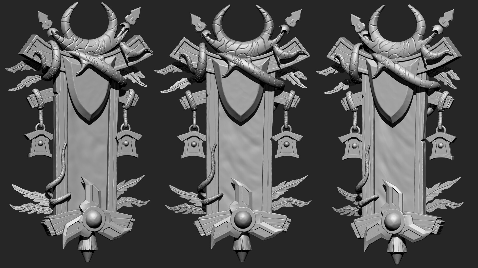 ArtStation - Warrior Banner