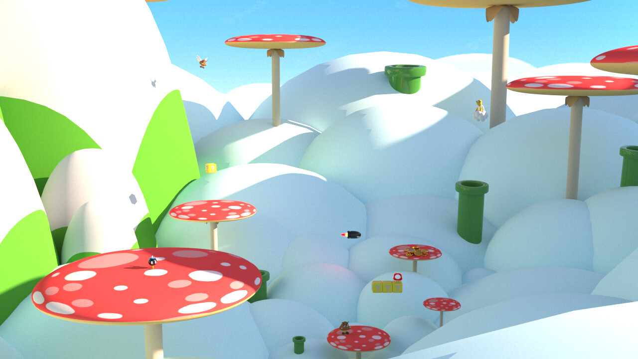 ArtStation - Mario World