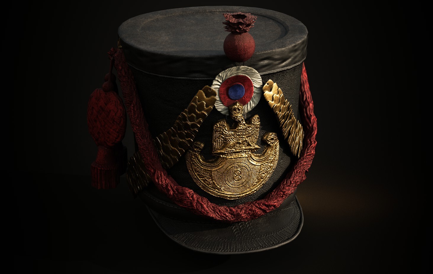 ArtStation - 8e Régiment d´Infanterie de Ligne Shako