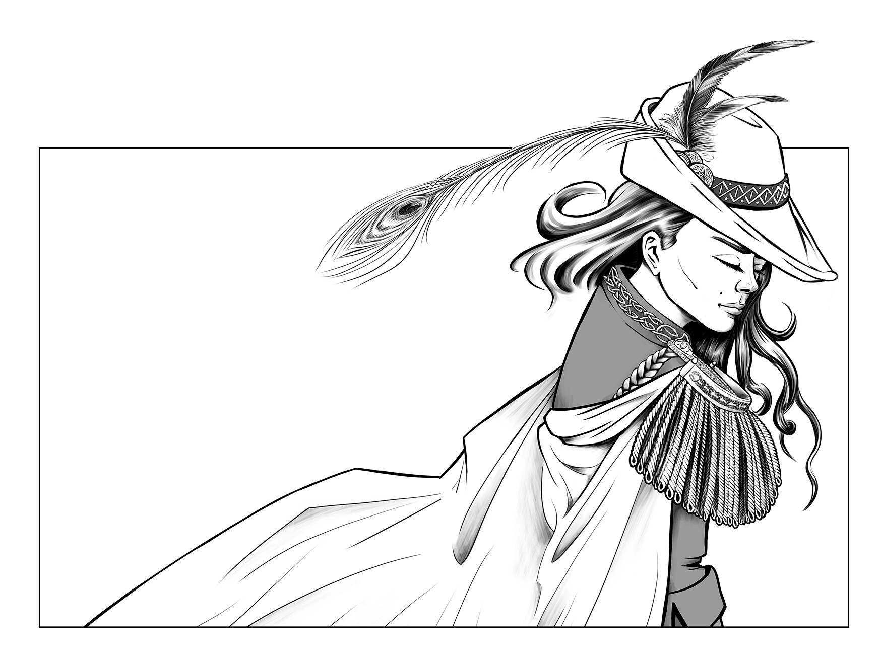 ArtStation - Line art taining